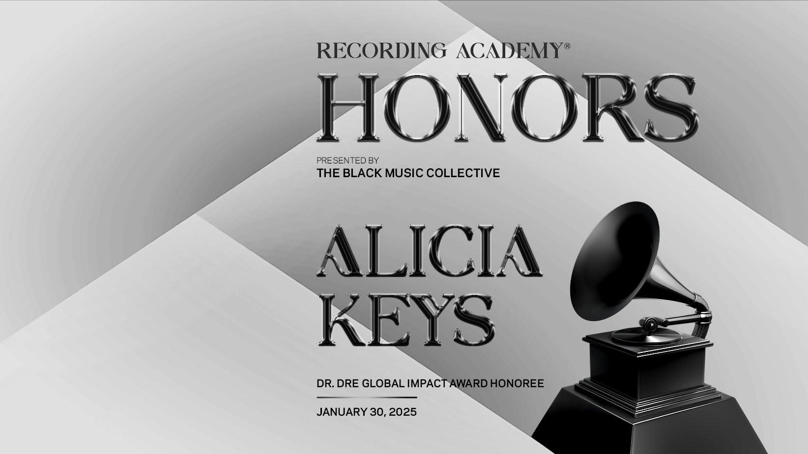 Alicia Keys To Receive Dr. Dre Global Impact Award At Recording Academy ...
