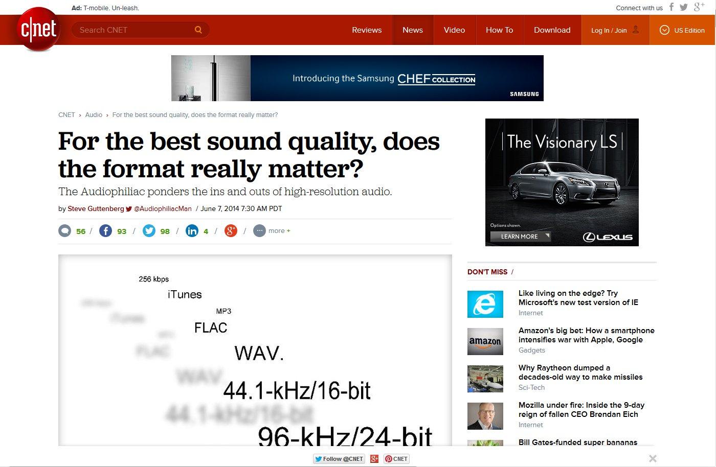FOR THE BEST SOUND QUALITY, DOES THE FORMAT REALLY MATTER? | GRAMMY.com