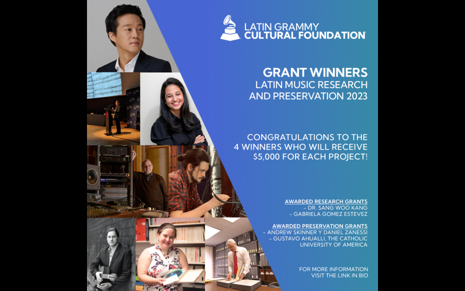 The Latin GRAMMY Cultural Foundation® Announces Winners Of Its Research ...
