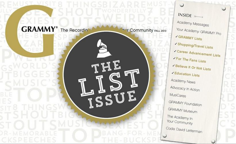 GRAMMY Magazine: The List Issue | GRAMMY.com