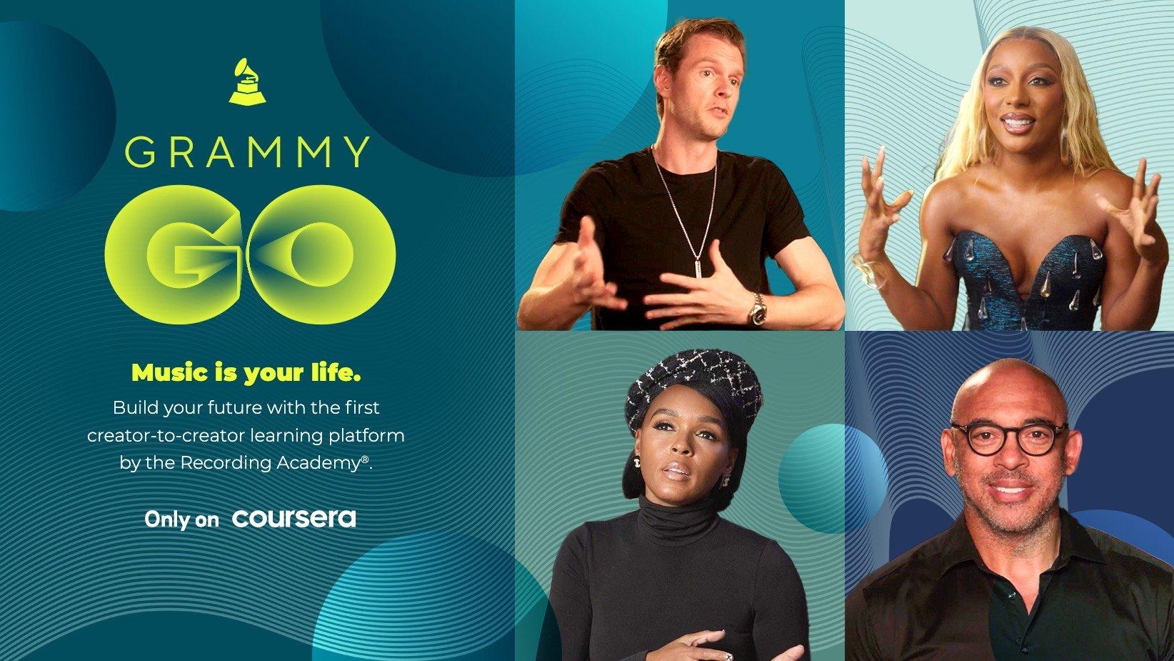 Recording Academy & Coursera Partner To Launch GRAMMY GO Online ...