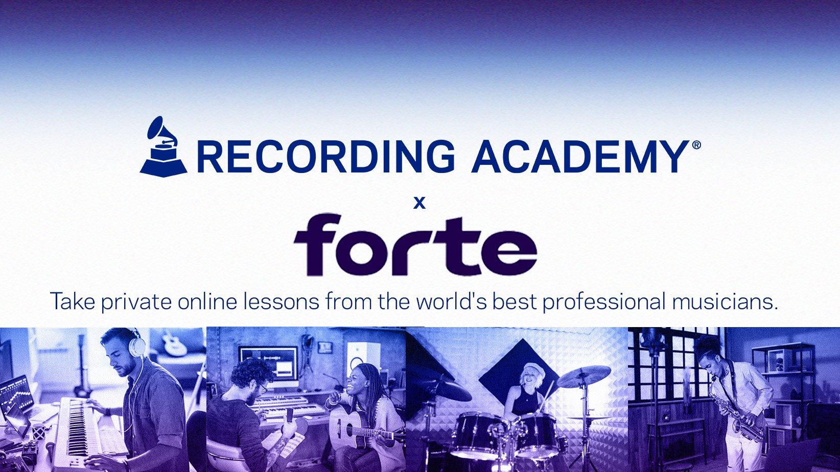 The Recording Academy Partners With Forte To Offer High-Quality Music ...