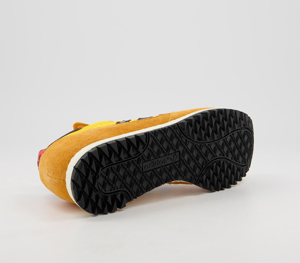 adidas New York Trainers Yellow White Black - His trainers