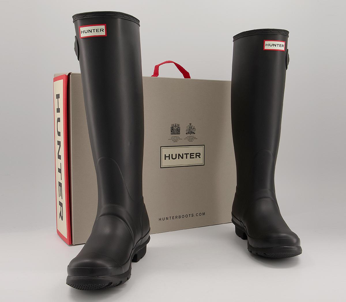 Hunter Womens Original Tall Wellies Black - Wellies