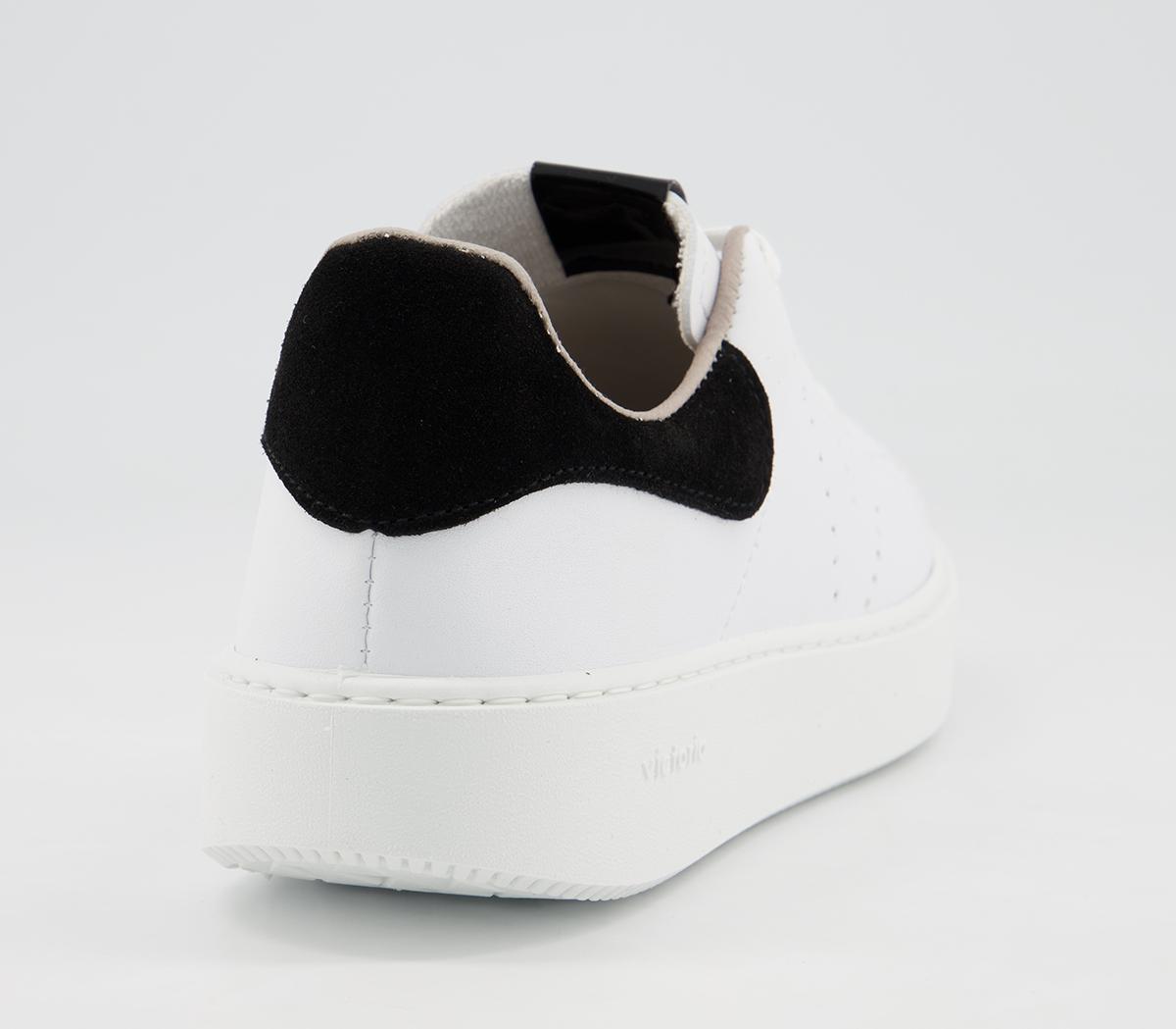 Victoria Utopia Trainers White Black - Hers trainers