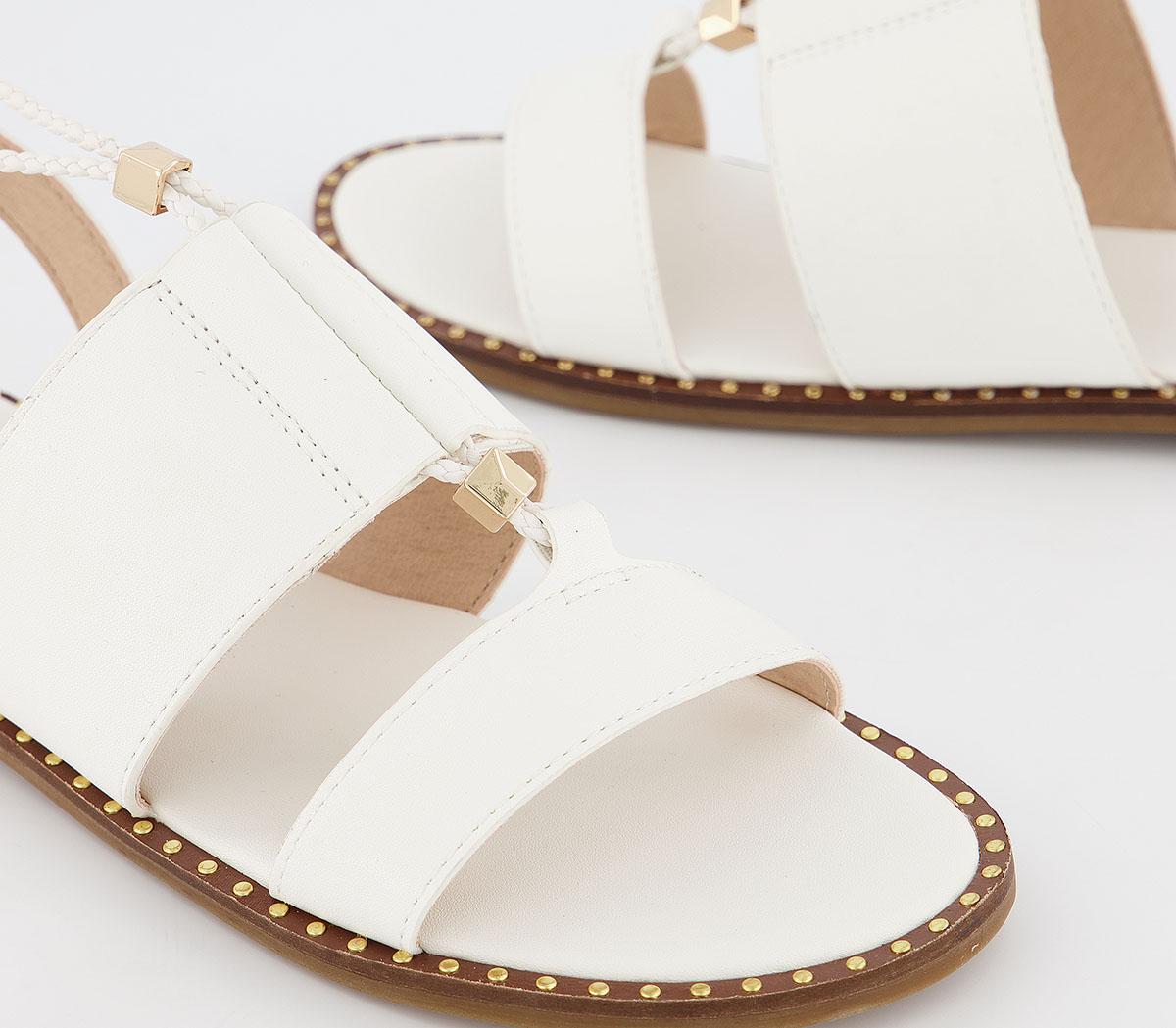 Office Summerside Tie Sandals White - Sandals