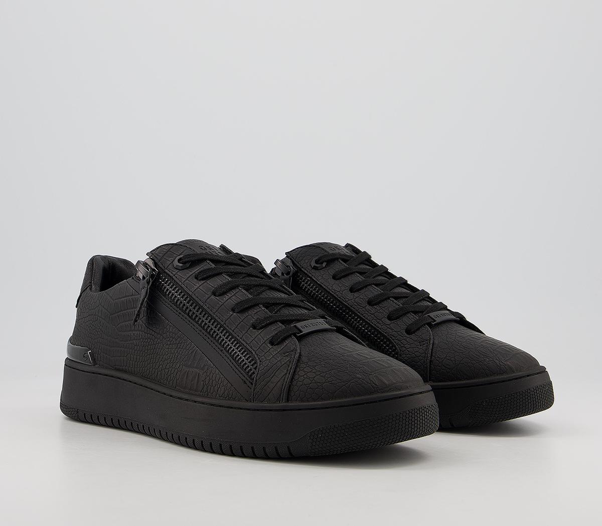 Oki Kutsu Odyssey Low Top Trainers Black - Casual