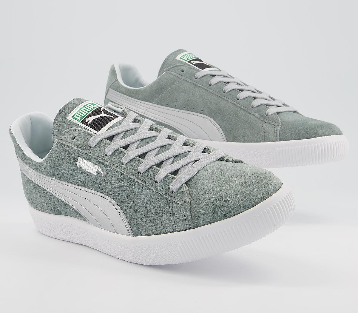 Puma Suede Vintage Mij Trainers Quarry Puma Silver - His trainers