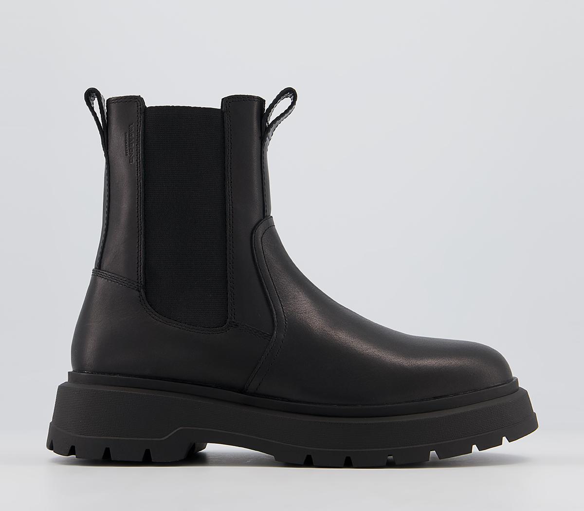 Vagabond Shoemakers Jeff Chelsea Boots Black - Men’s Boots
