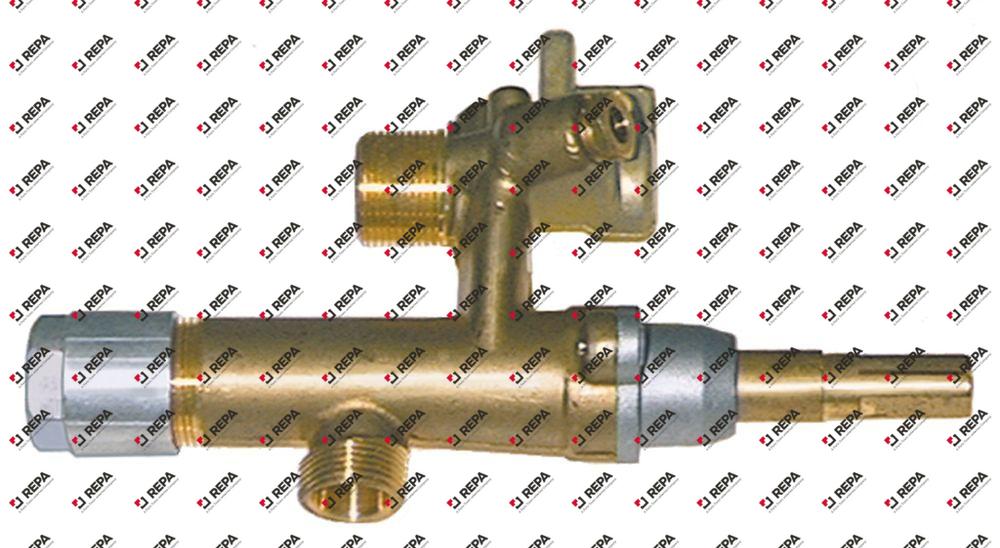 Gashahn EGA Typ Serie 26400 mit Rohrausgang 10 | gastrotiger