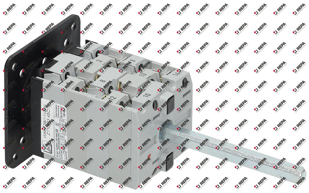 Drehschalter Stellungen 6 0-1-2-3-4-5 349002 | gastrotiger