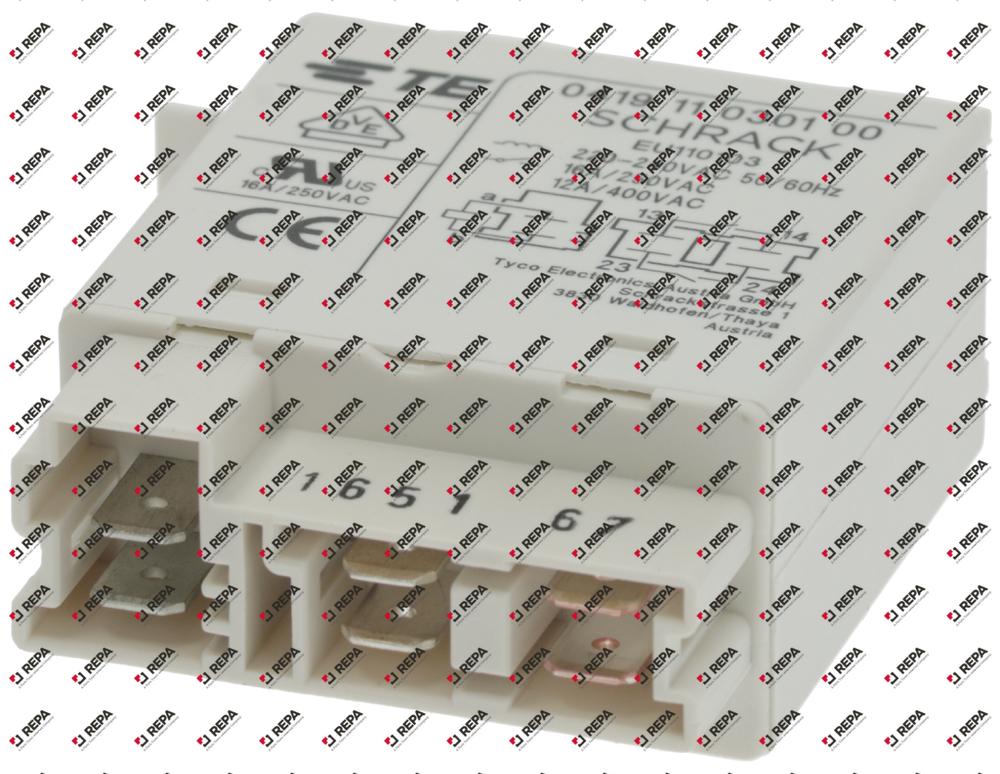 Relais de puissance 230VAC 16A 2NO 380441 | horecatiger