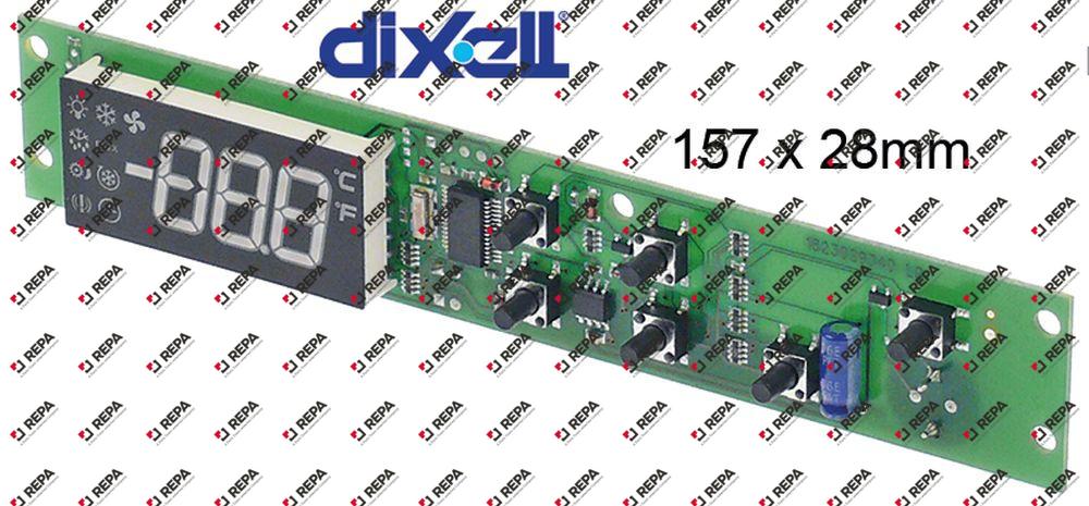 Display DIXELL DX60 Einbaumaß 157x28mm 381245 | gastrotiger