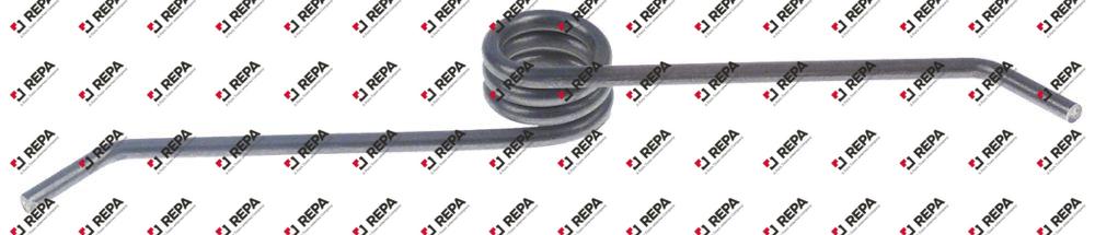 Drehfeder ø 18mm Drahtstärke ø 3mm L1 18mm L2 | gastrotiger