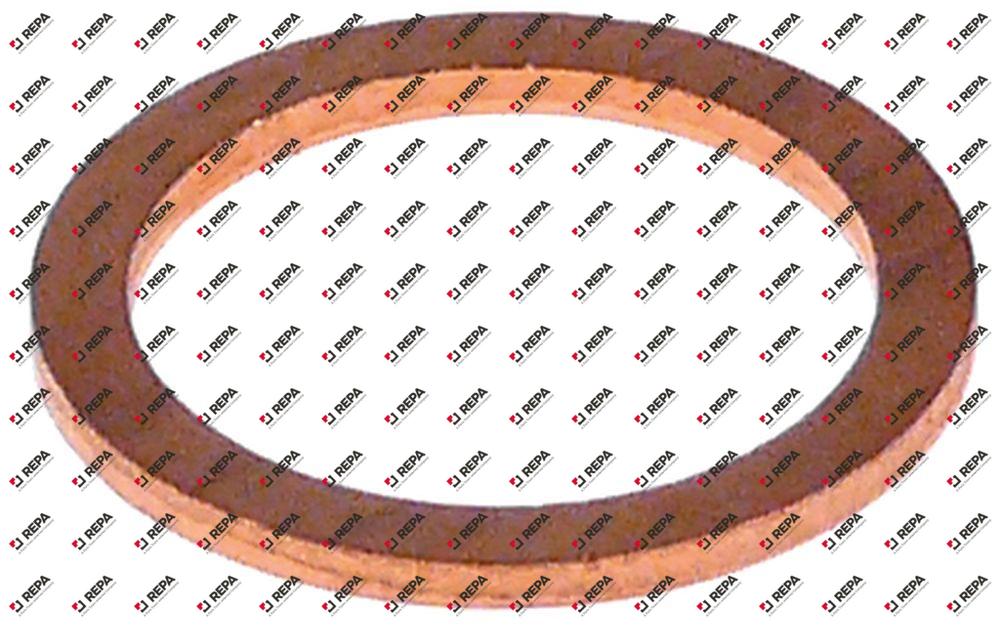 joint plat cuivre ø ext. 22mm int. ø 18mm 5603 | horecatiger