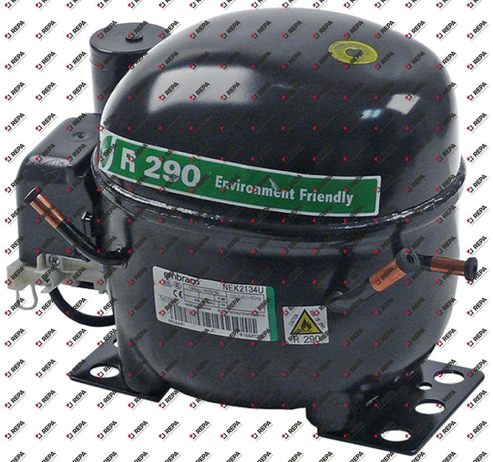Compressor coolant R290 type EMTE2134U 3/8HP 6 | horecatiger
