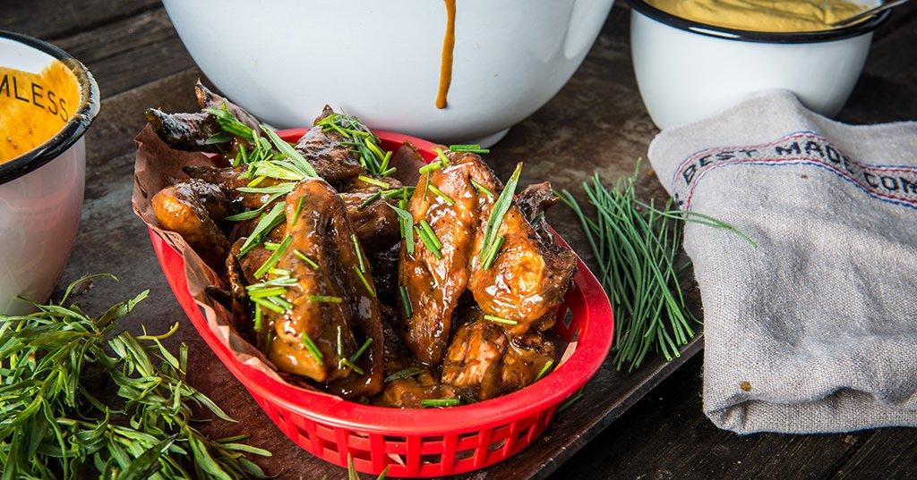 Smoked Mustard Wings Recipe by Matthew Jennings - Traeger