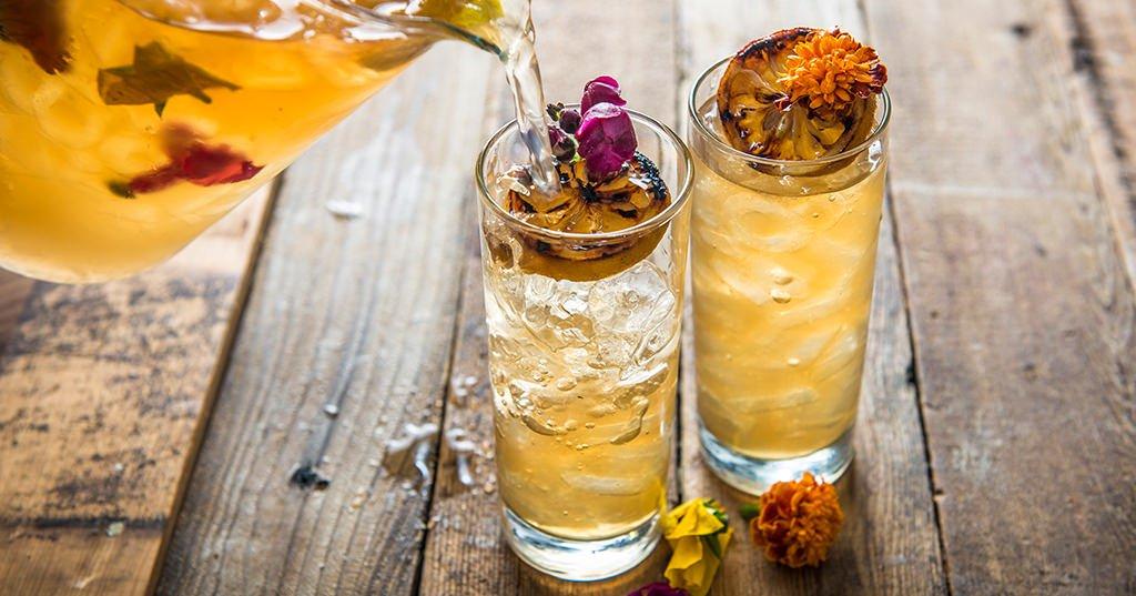Smoked Spring Tea Cocktail Recipe | Traeger Grills