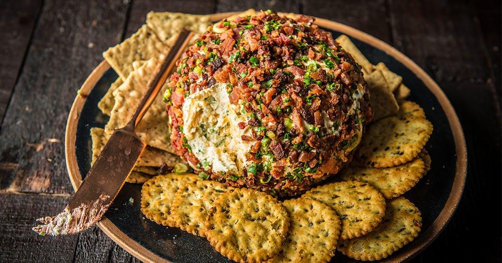 Smoked Bacon Cheese Ball Recipe | Traeger Grills