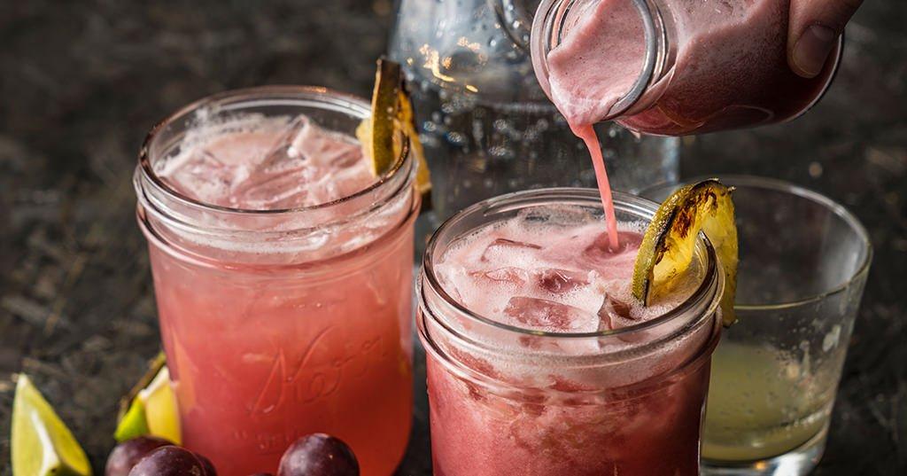 Smoked Grape Lime Rickey | Traeger Grills