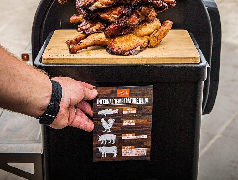 Internal Temperature Guide Grill Magnet | Traeger Grills
