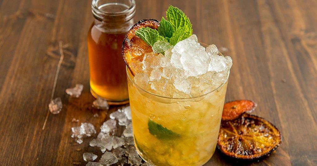Burnt Orange Julep Cocktail Recipe | Traeger Grills