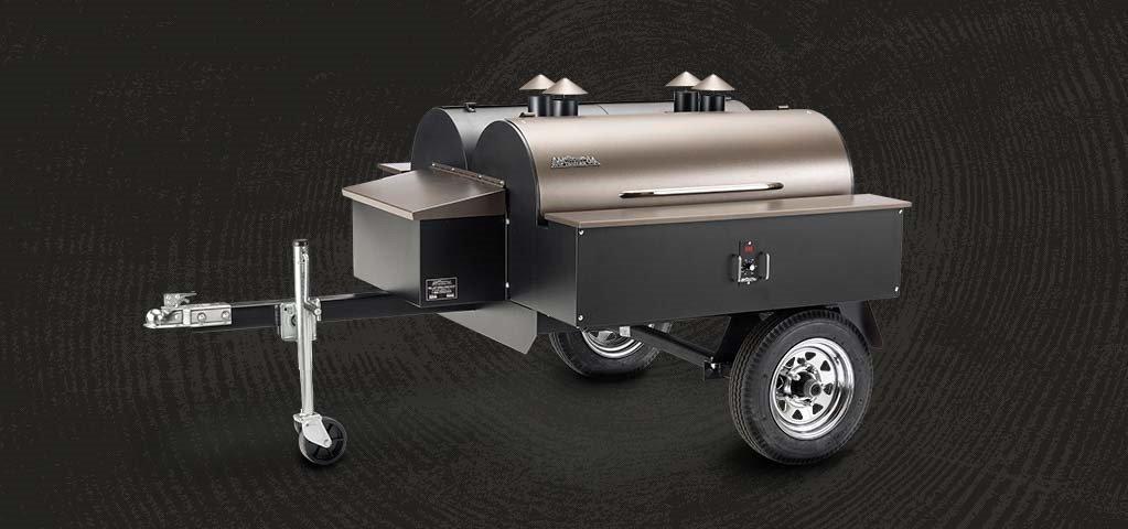 Double Commercial Trailer Pellet Grill | Traeger Grills