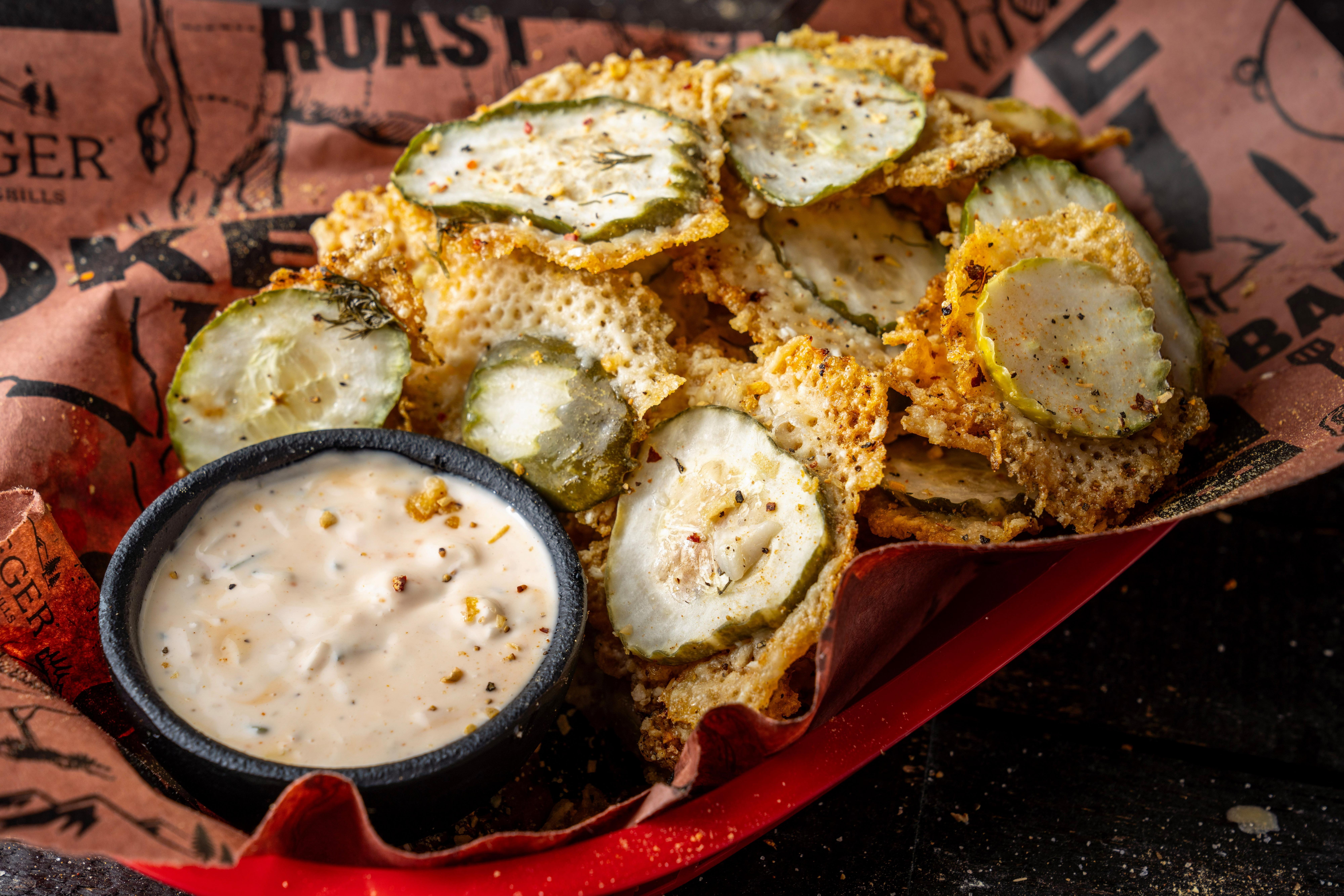 Flatrock Parmesan Pickle Chips - Traeger Grills