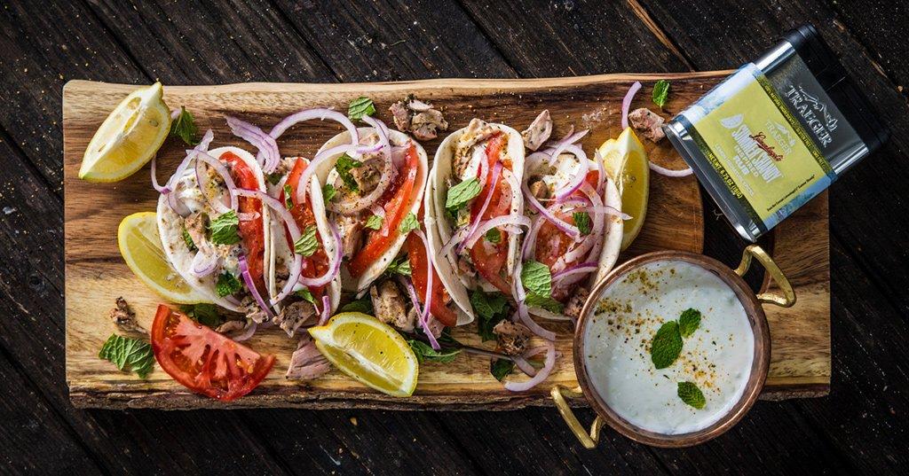 Greek Chicken Tacos & Tzatziki by Utetastic Recipe - Traeger