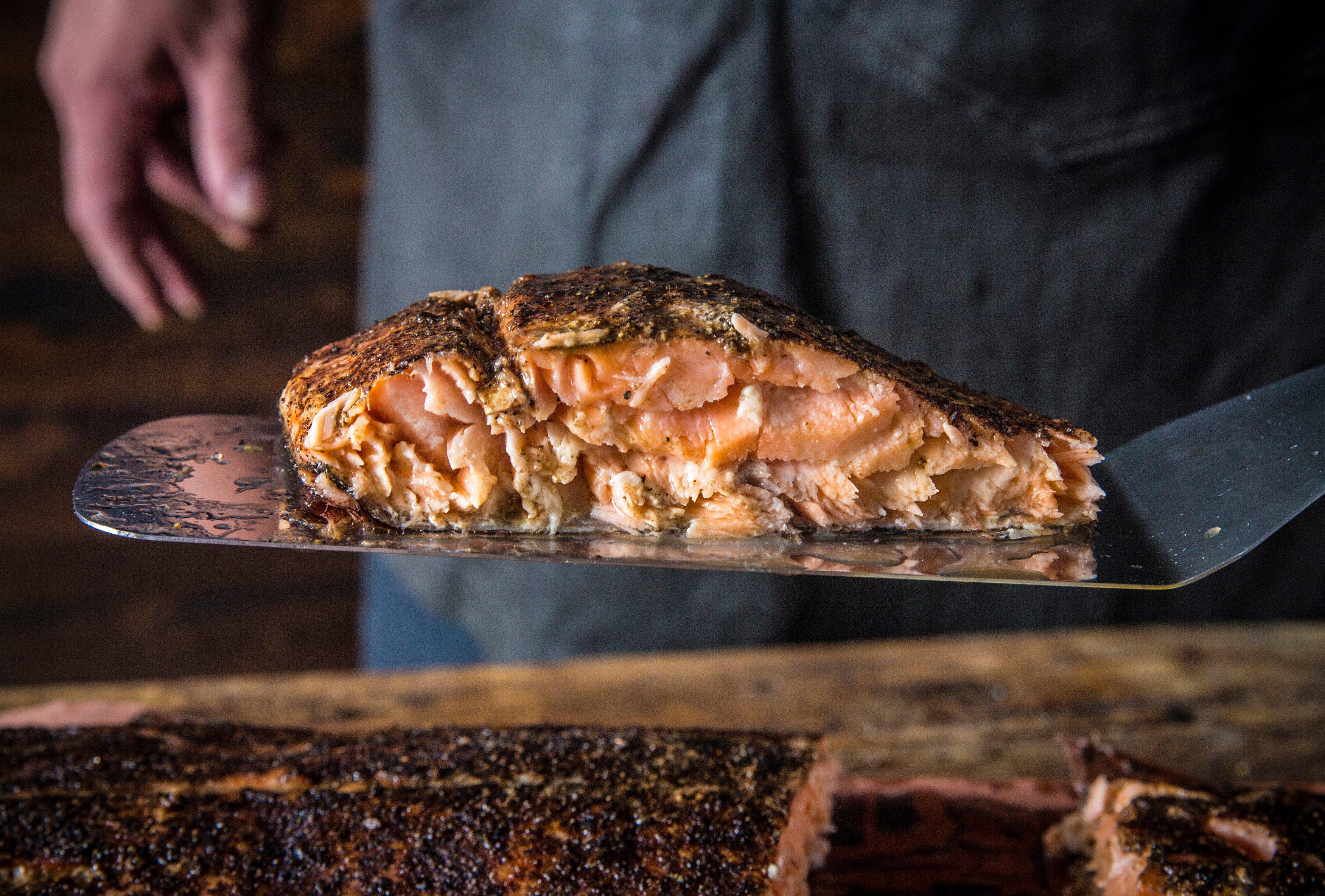 Grilled Blackened Saskatchewan Salmon Recipe | Traeger Grills