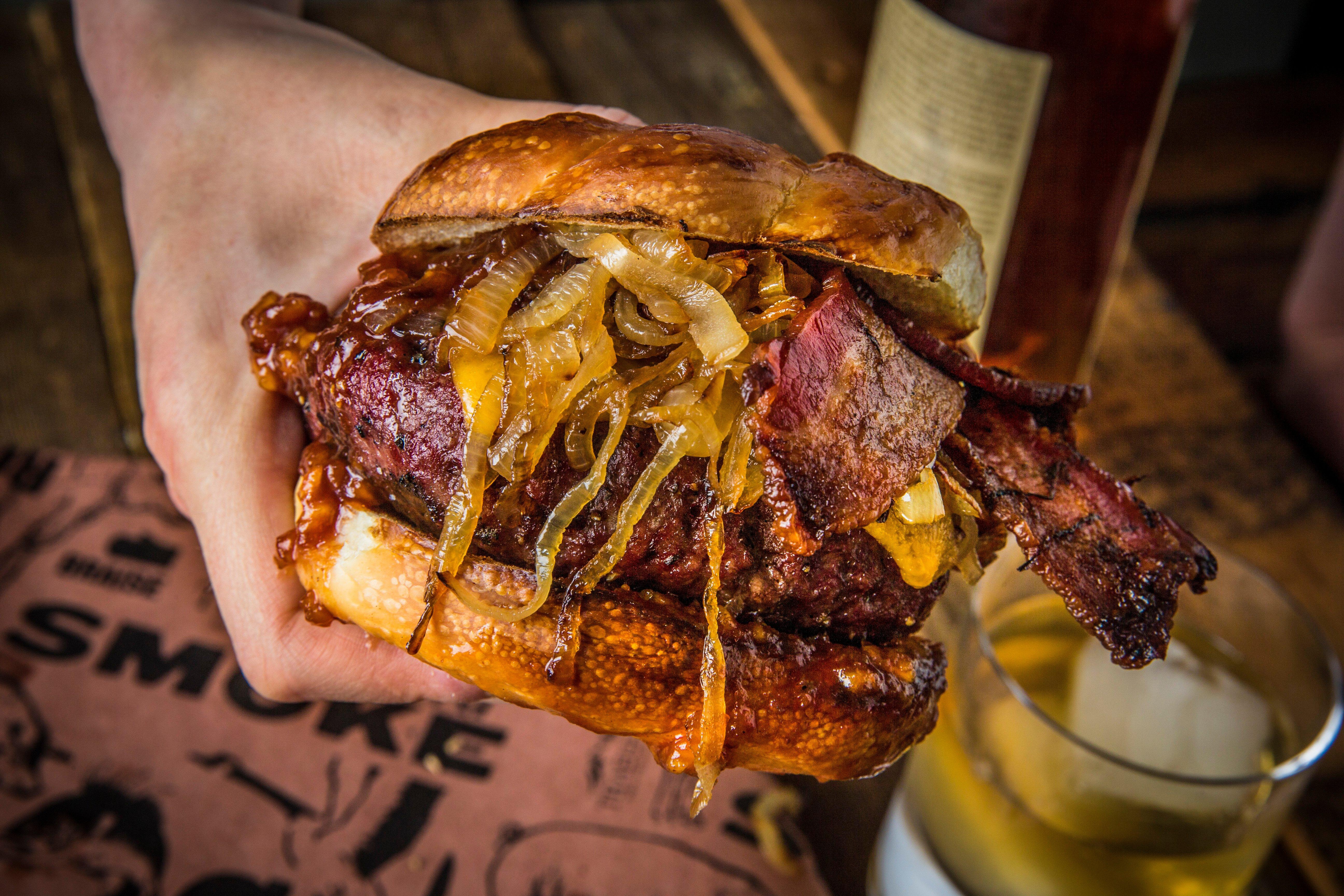 Smoked Whiskey Burgers Recipe | Traeger Grills