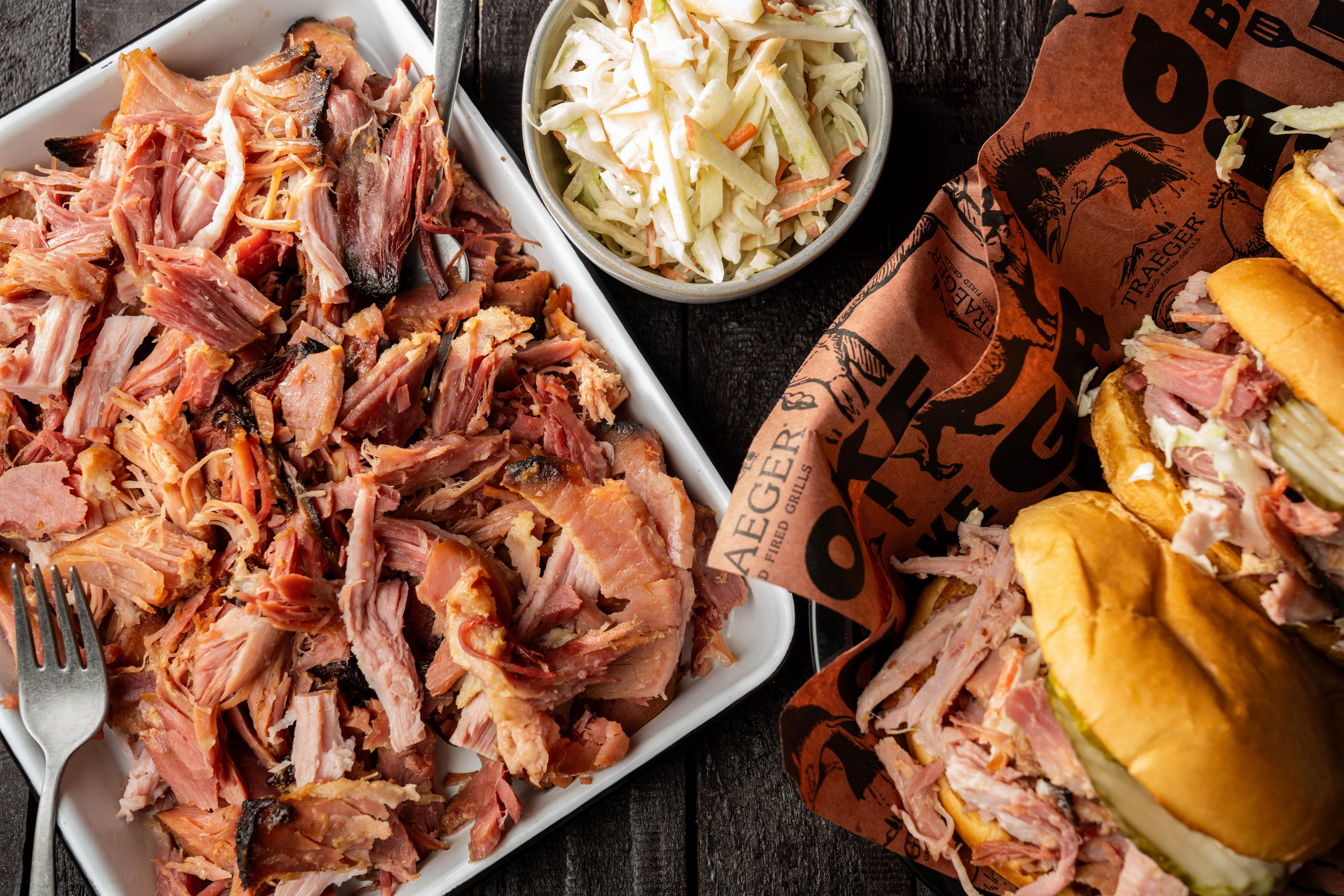 Smoked Pulled Ham - Traeger Grills