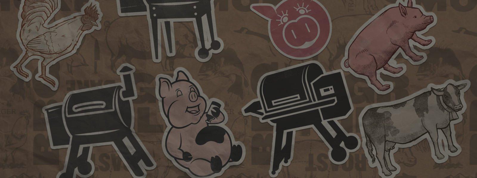 Traeger Stickers für iPhone | Traeger Grills
