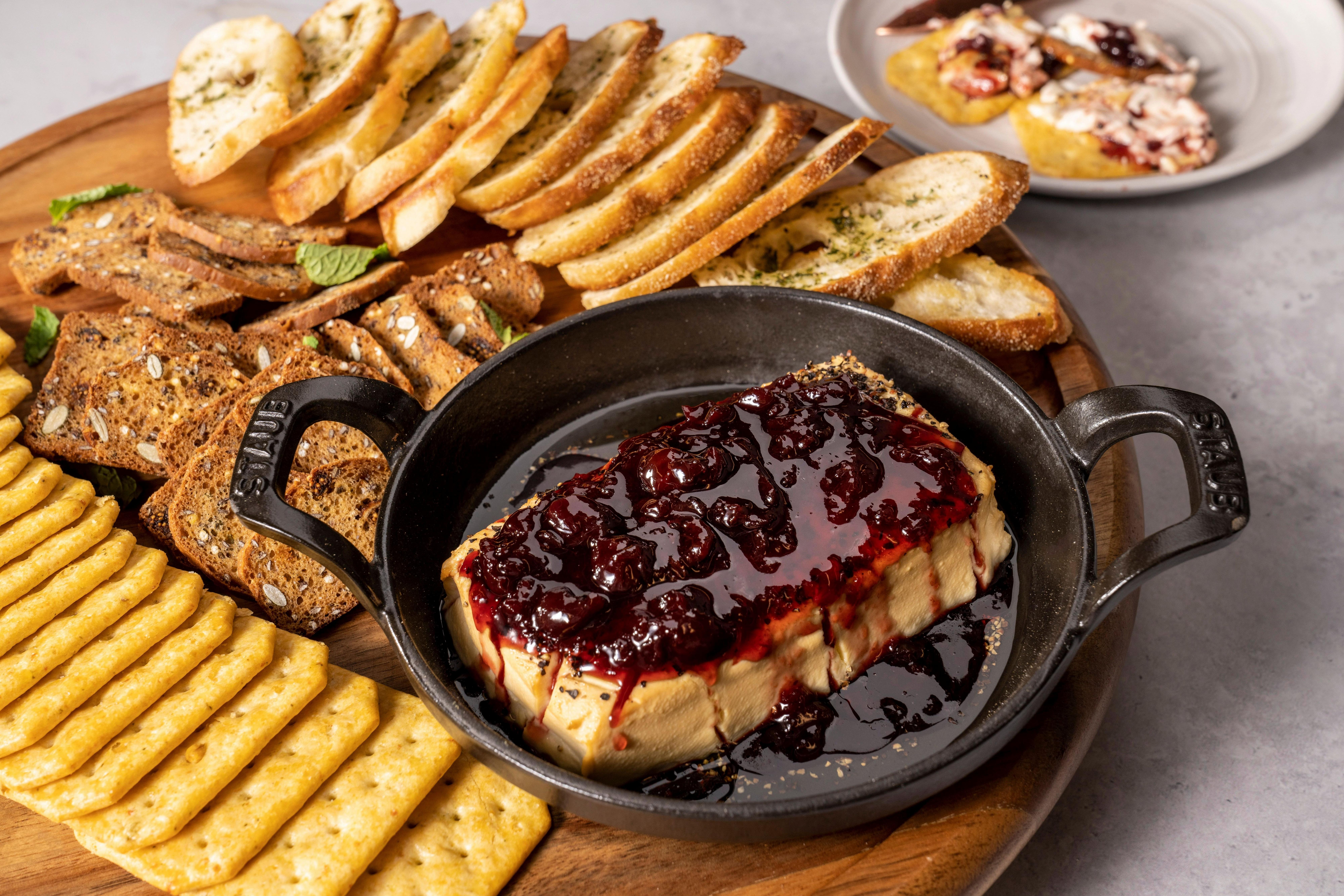 Cherry and Black Pepper Smoked Cream Cheese Recipe - Traeger