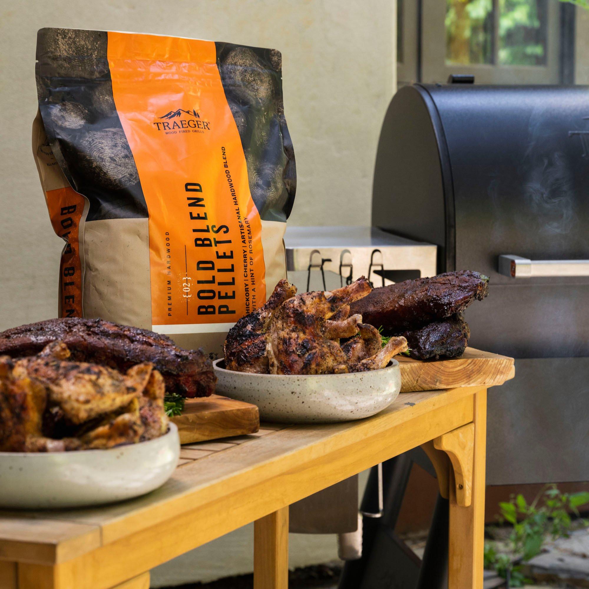 Traeger Bold Blend Limited Edition Wood Pellets | Traeger Grills®