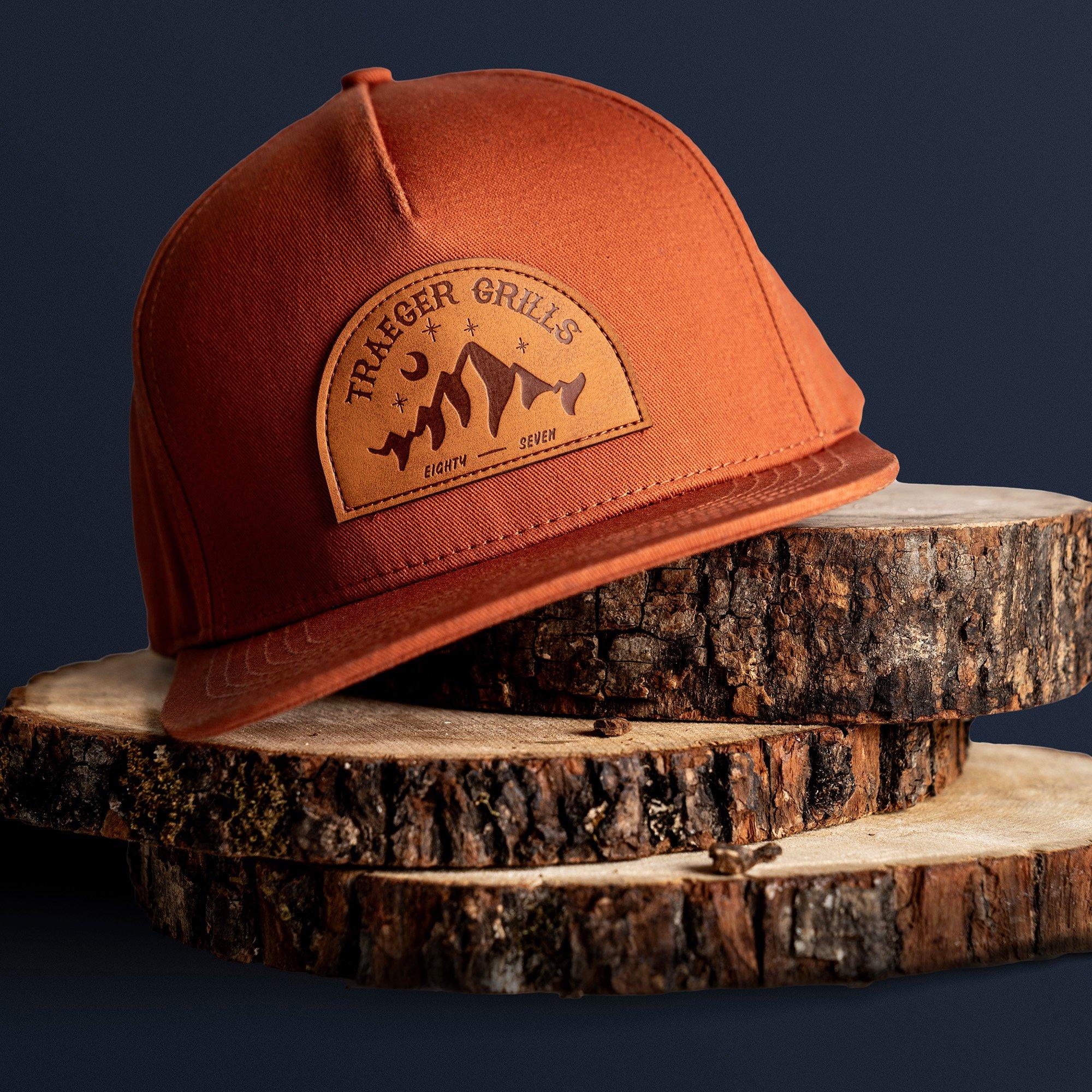 Midnight Smoke Flat Brim Trucker Hat - Traeger Grills