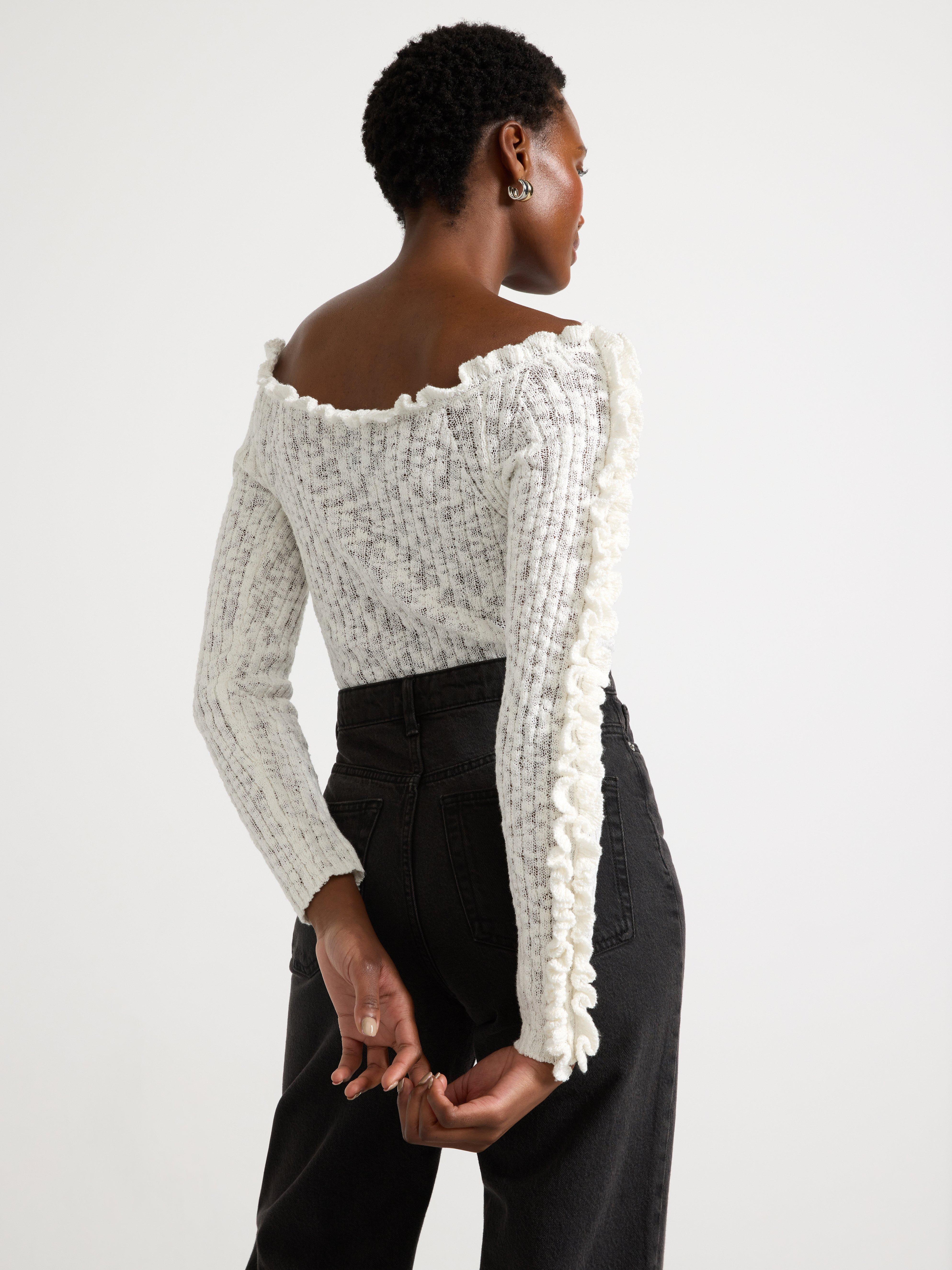 Off shoulder Tröja | Lindex