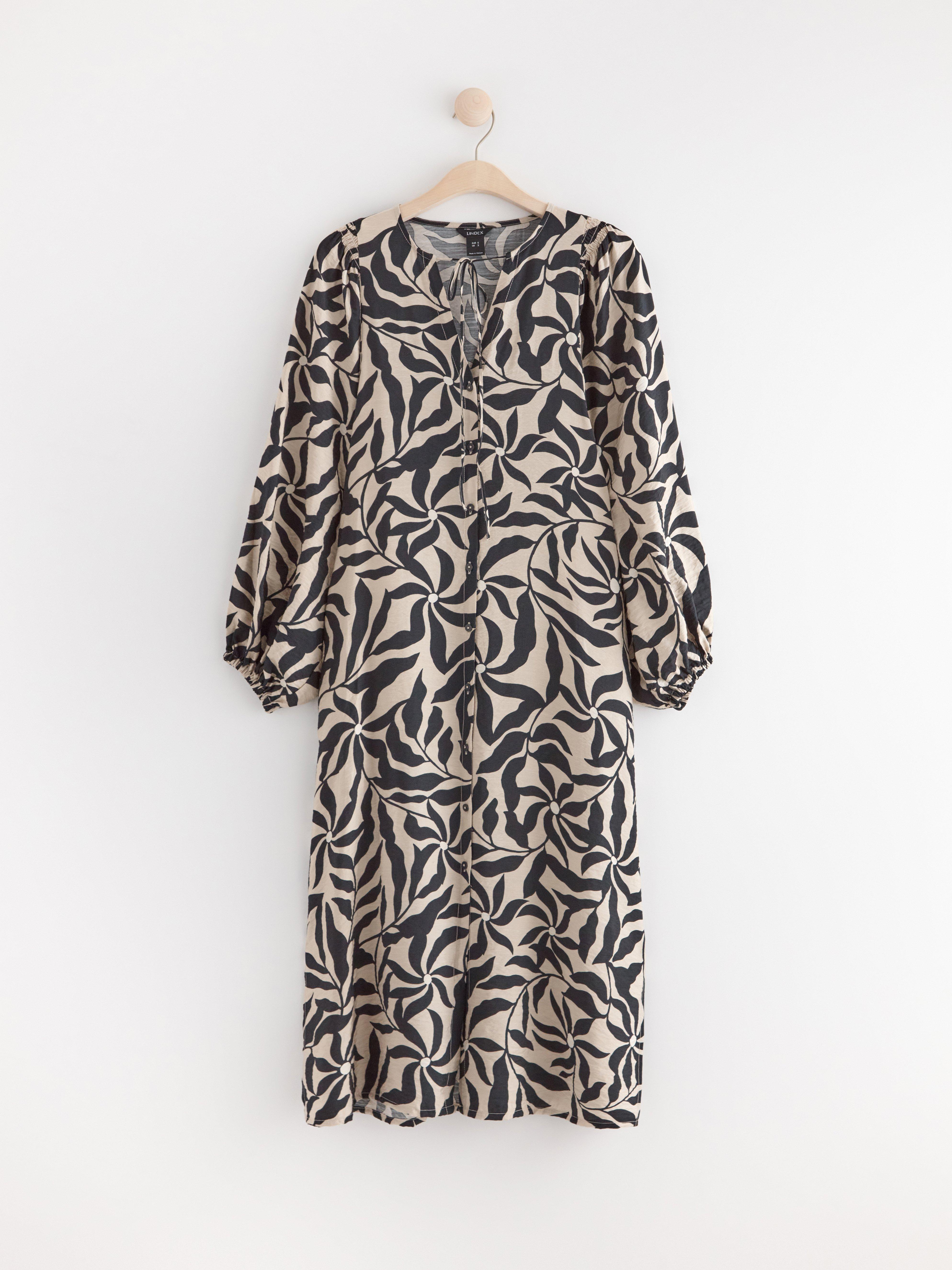 Dress with allover pattern | Lindex
