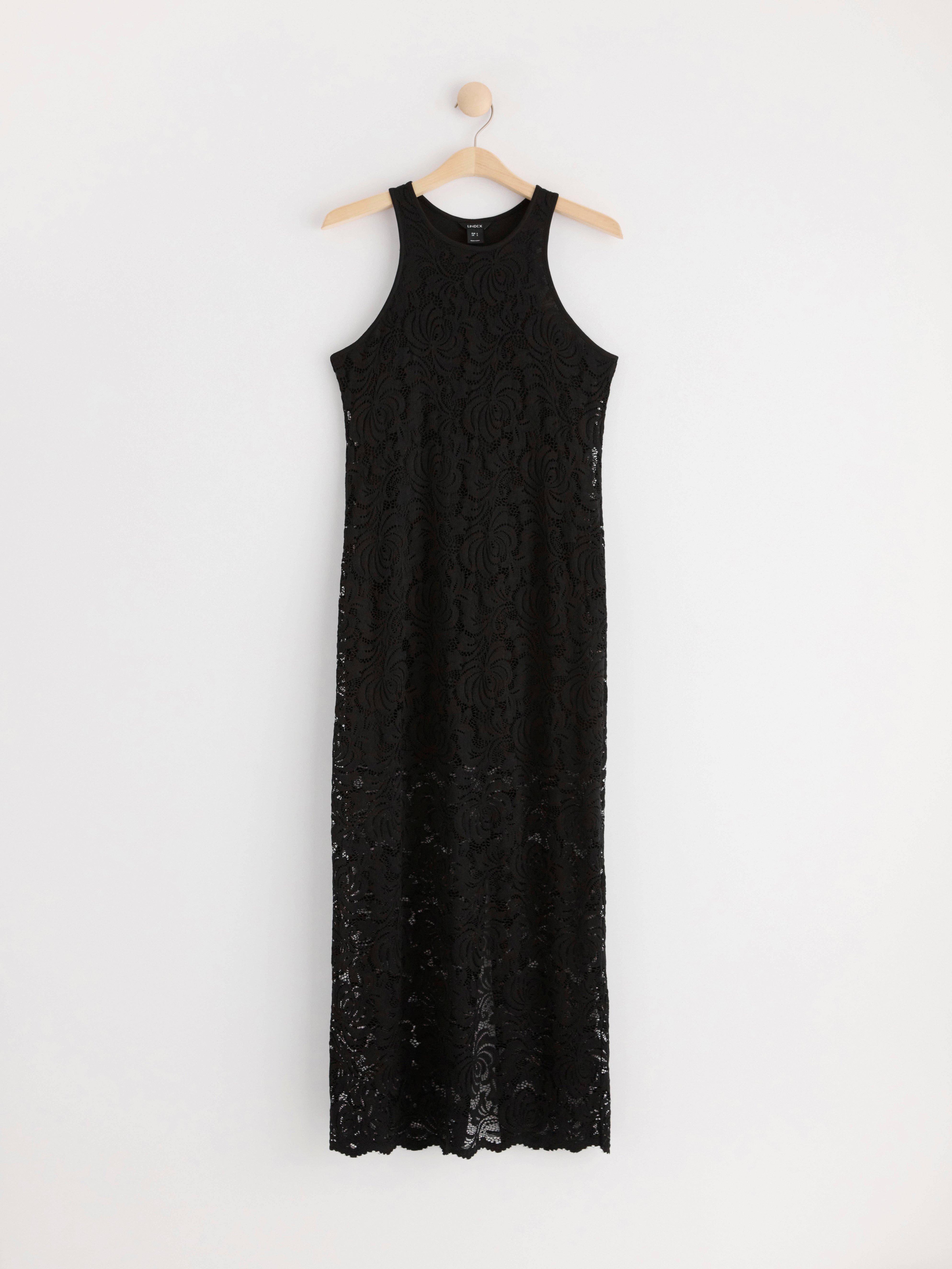 Midi dress in lace | Lindex