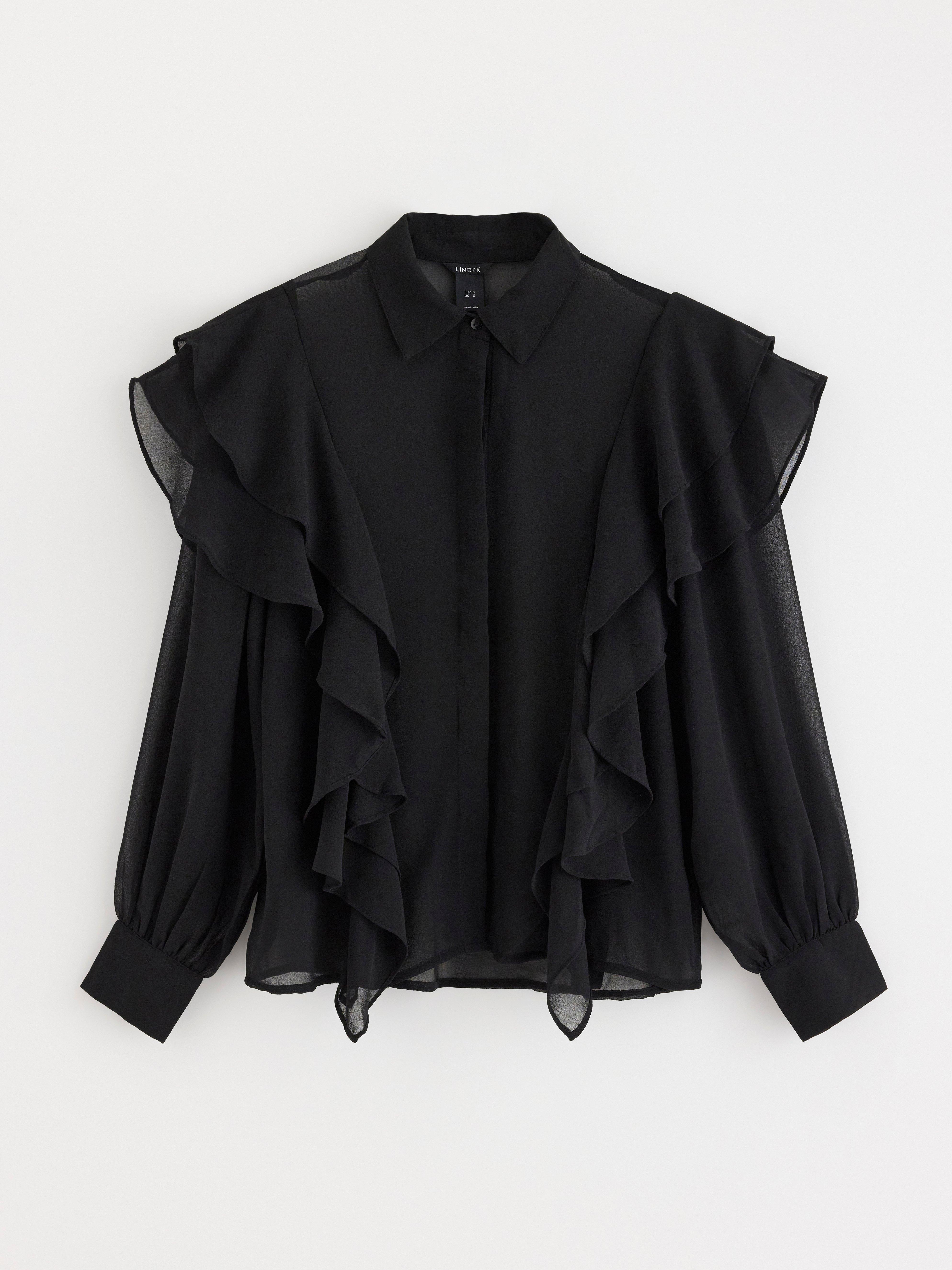 Blouse in chiffon | Lindex