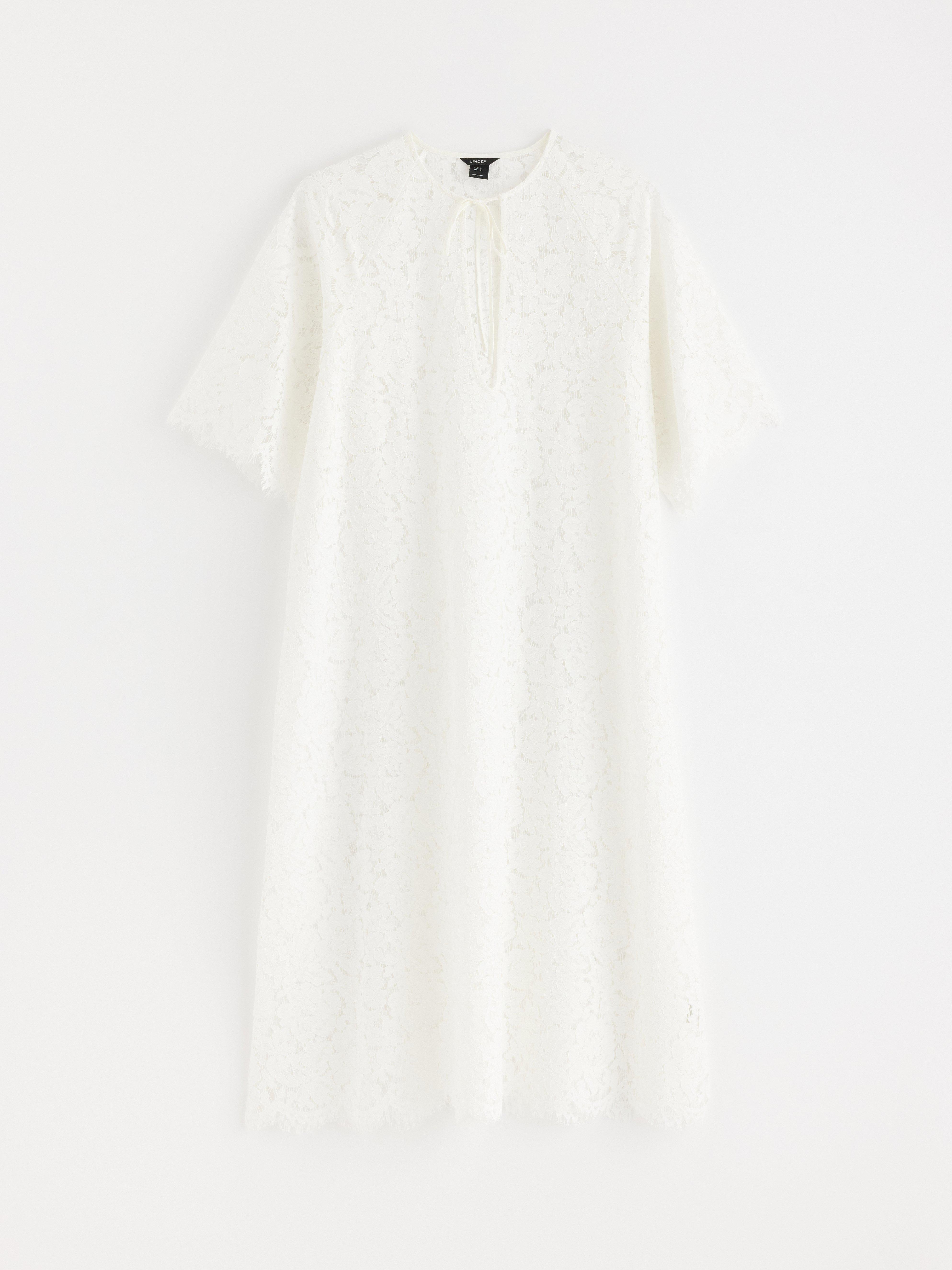 Maxi dress in lace | Lindex