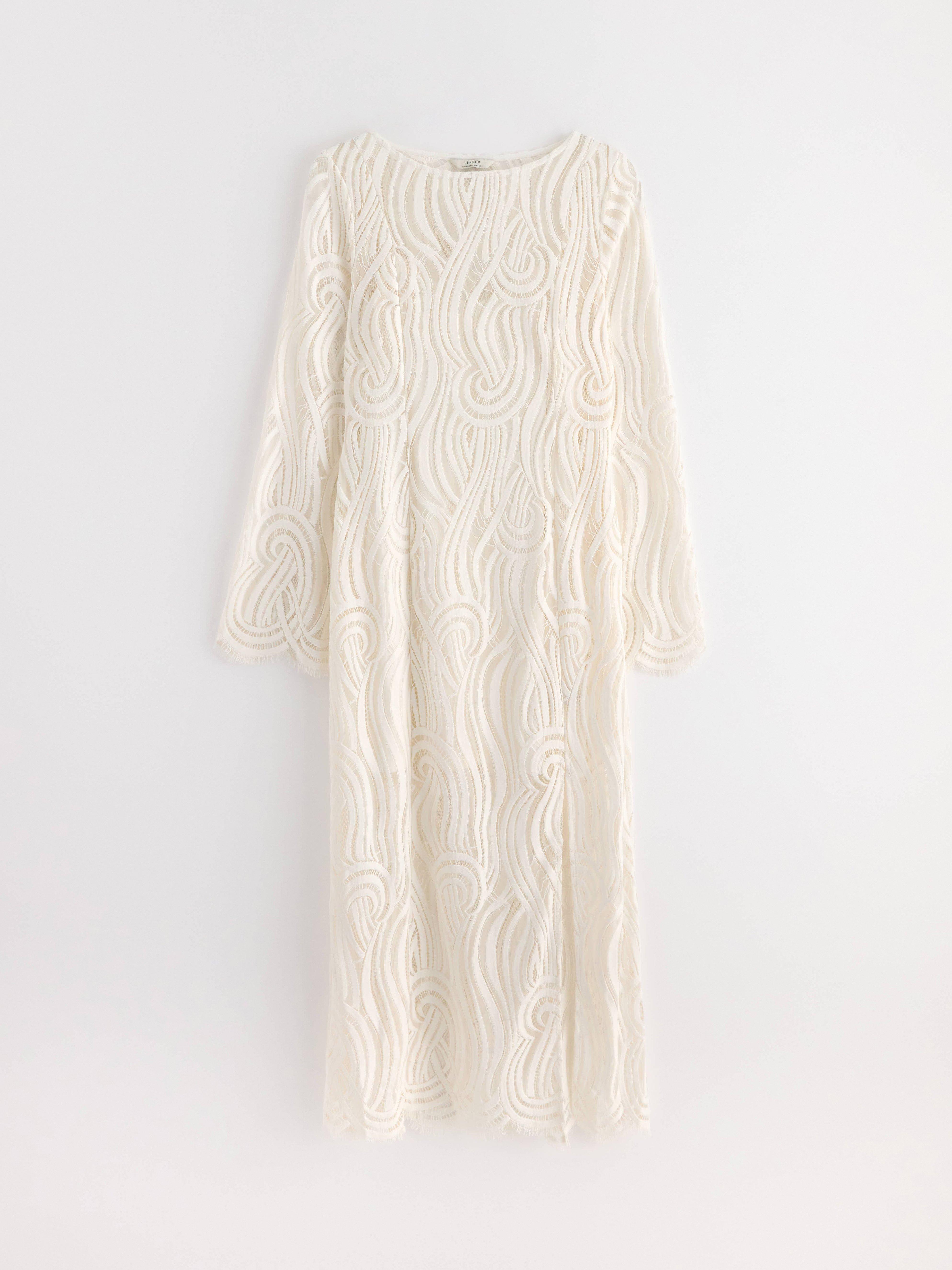 Maxi dress in lace | Lindex