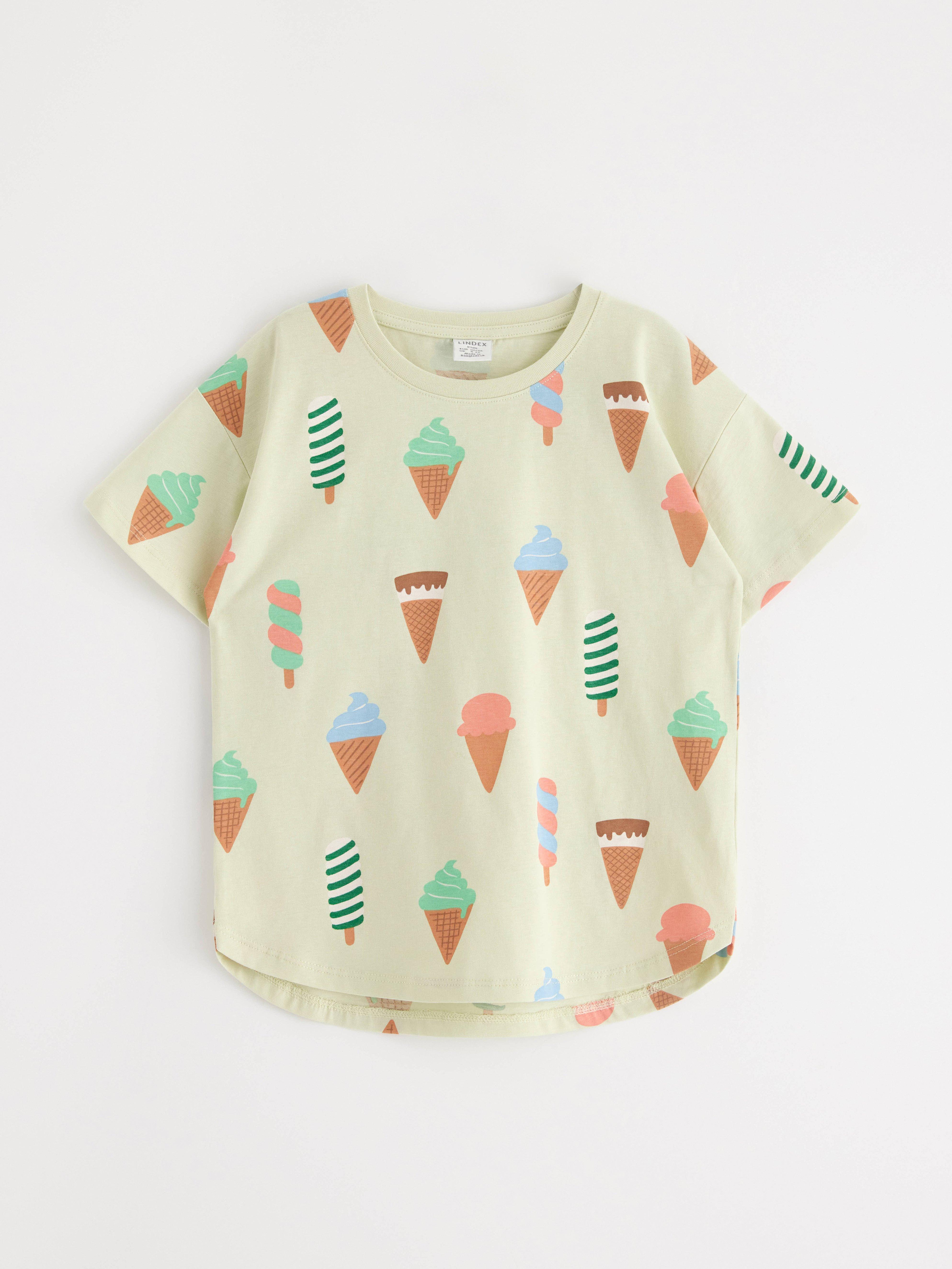 T-shirt med glassar | Lindex