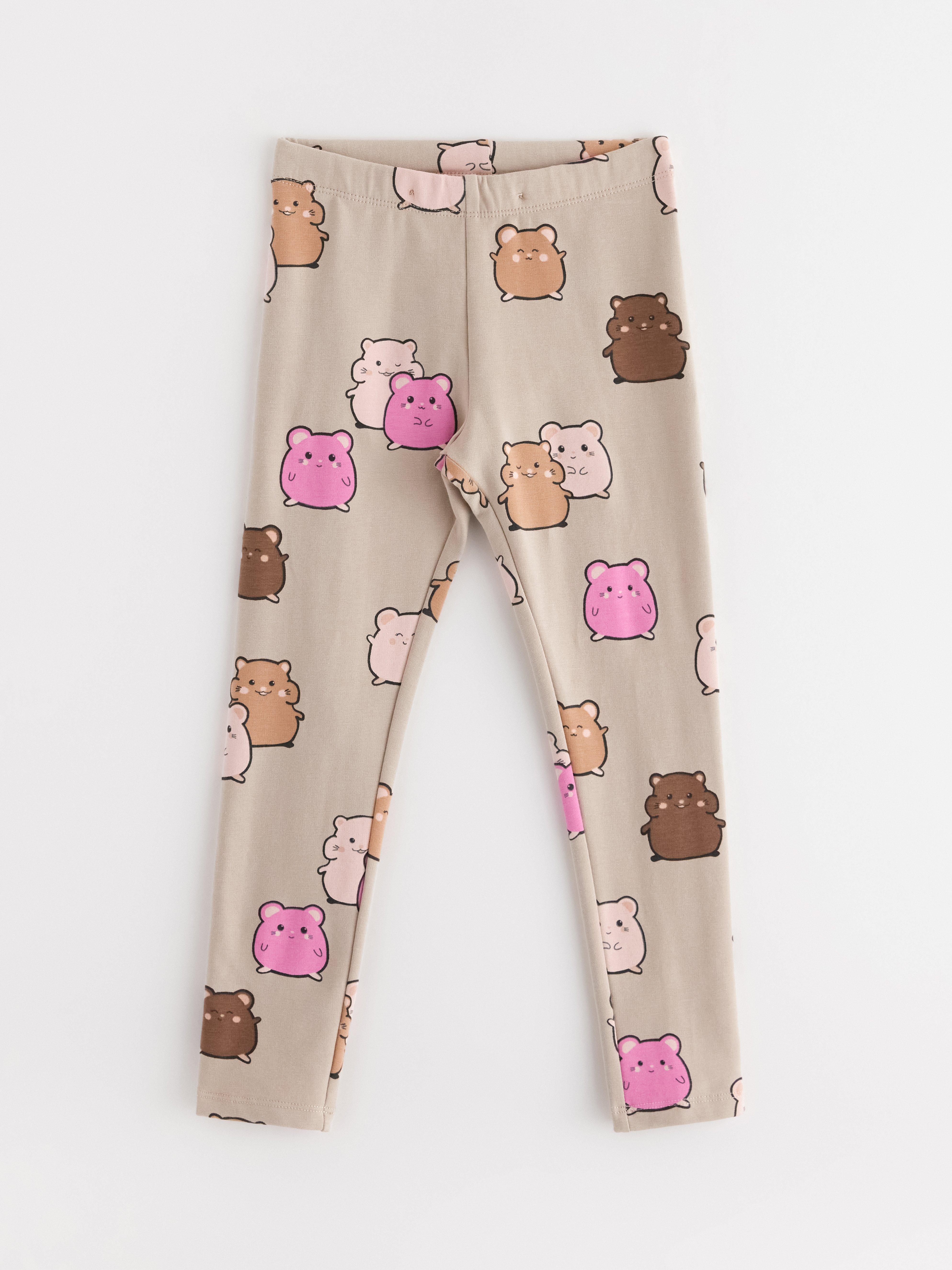 Leggings with brushed inside | Lindex