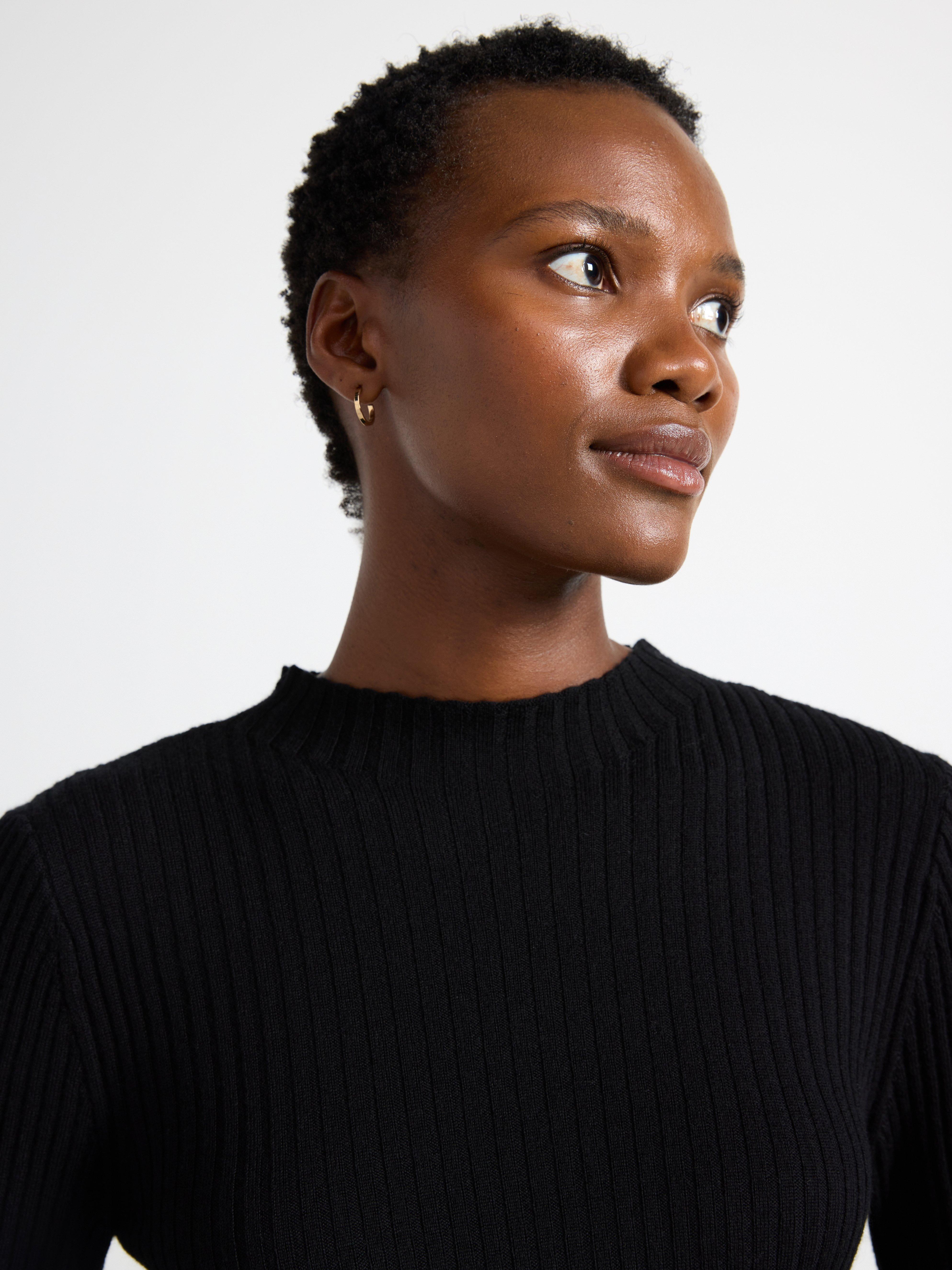 Midi dress in wool | Lindex