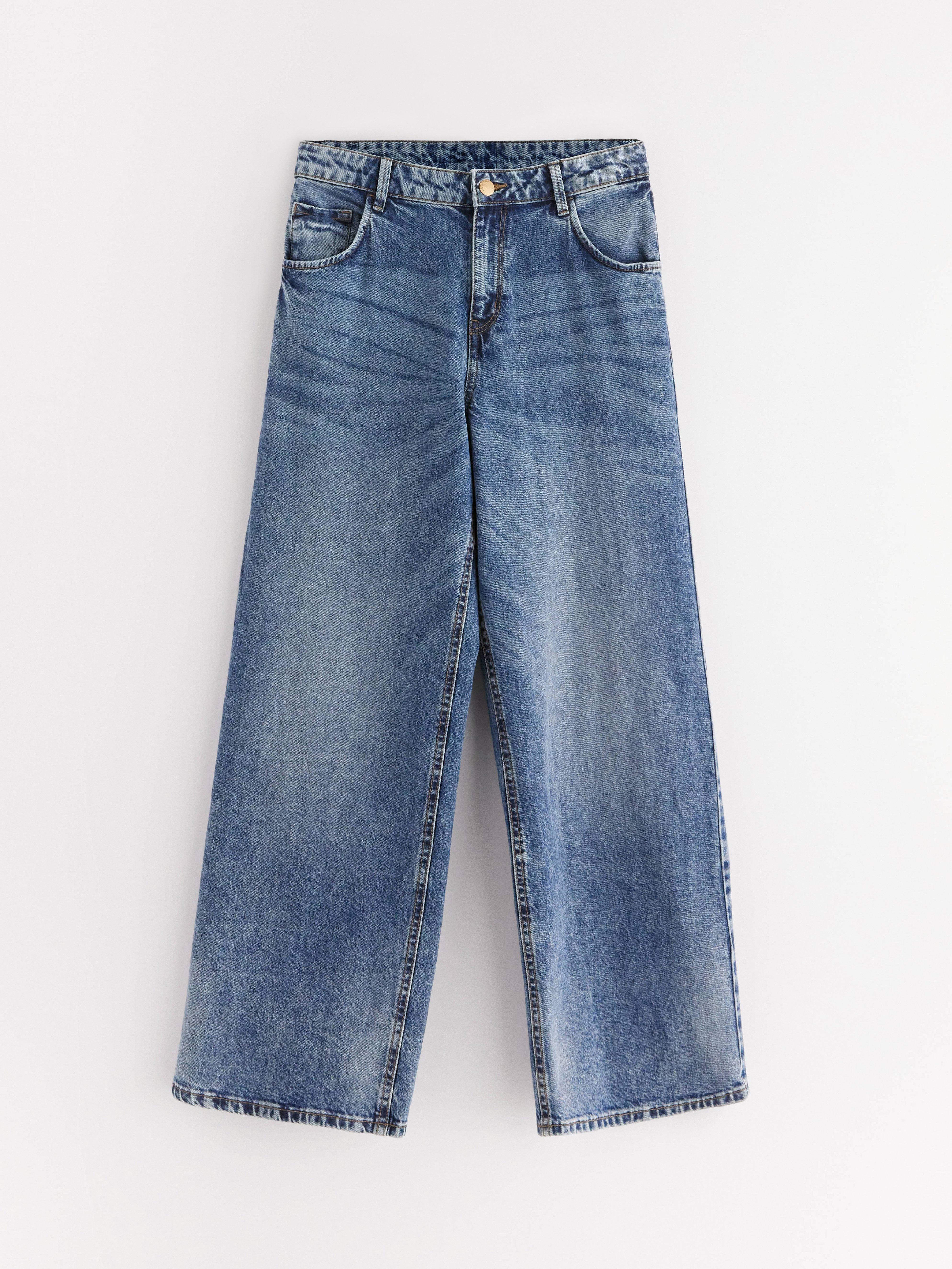 VEGA Regular wide jeans | Lindex