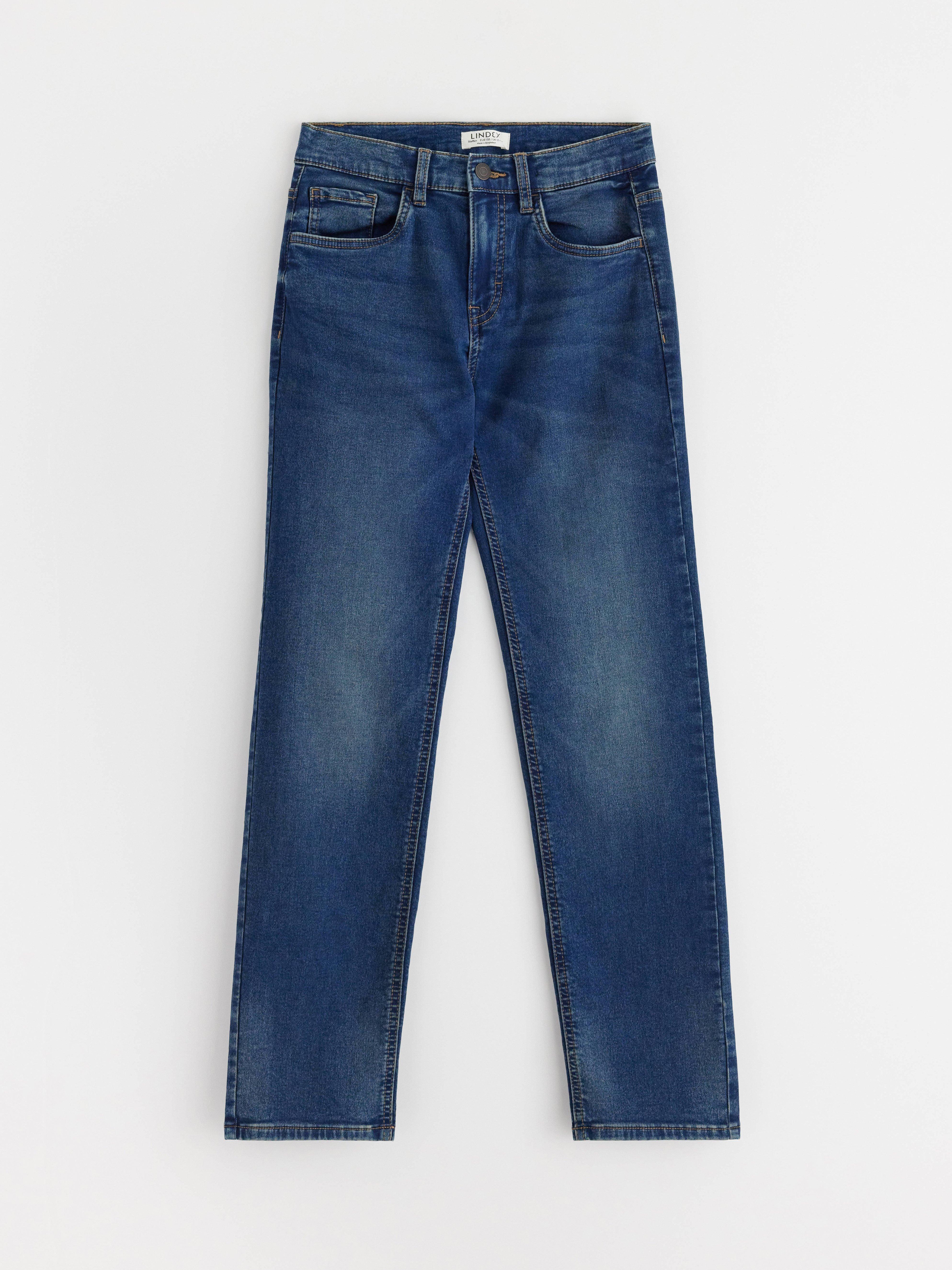 STAFFAN Regular straight jeans with longer leg | Lindex