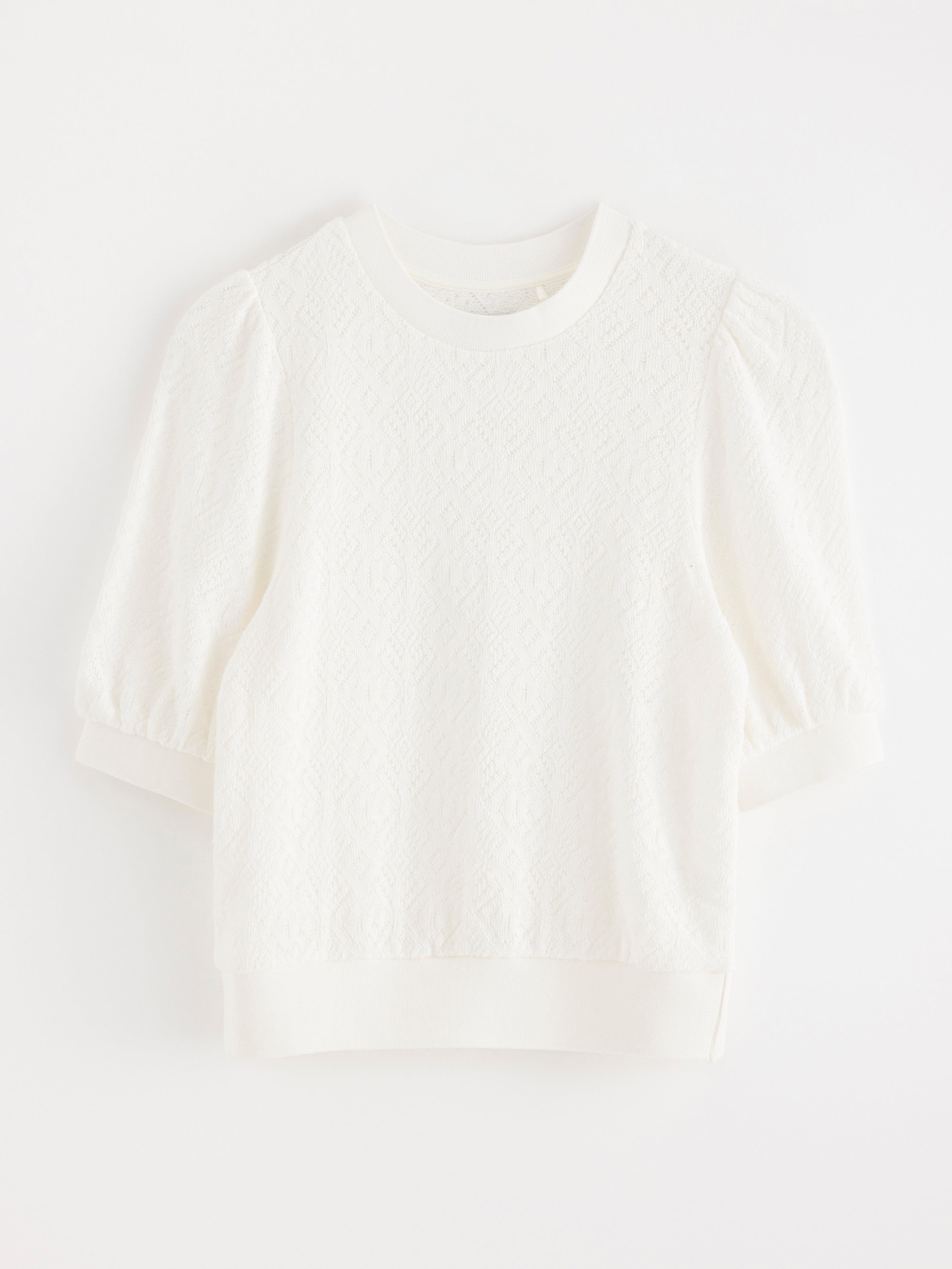 Pattern-knit top | Lindex