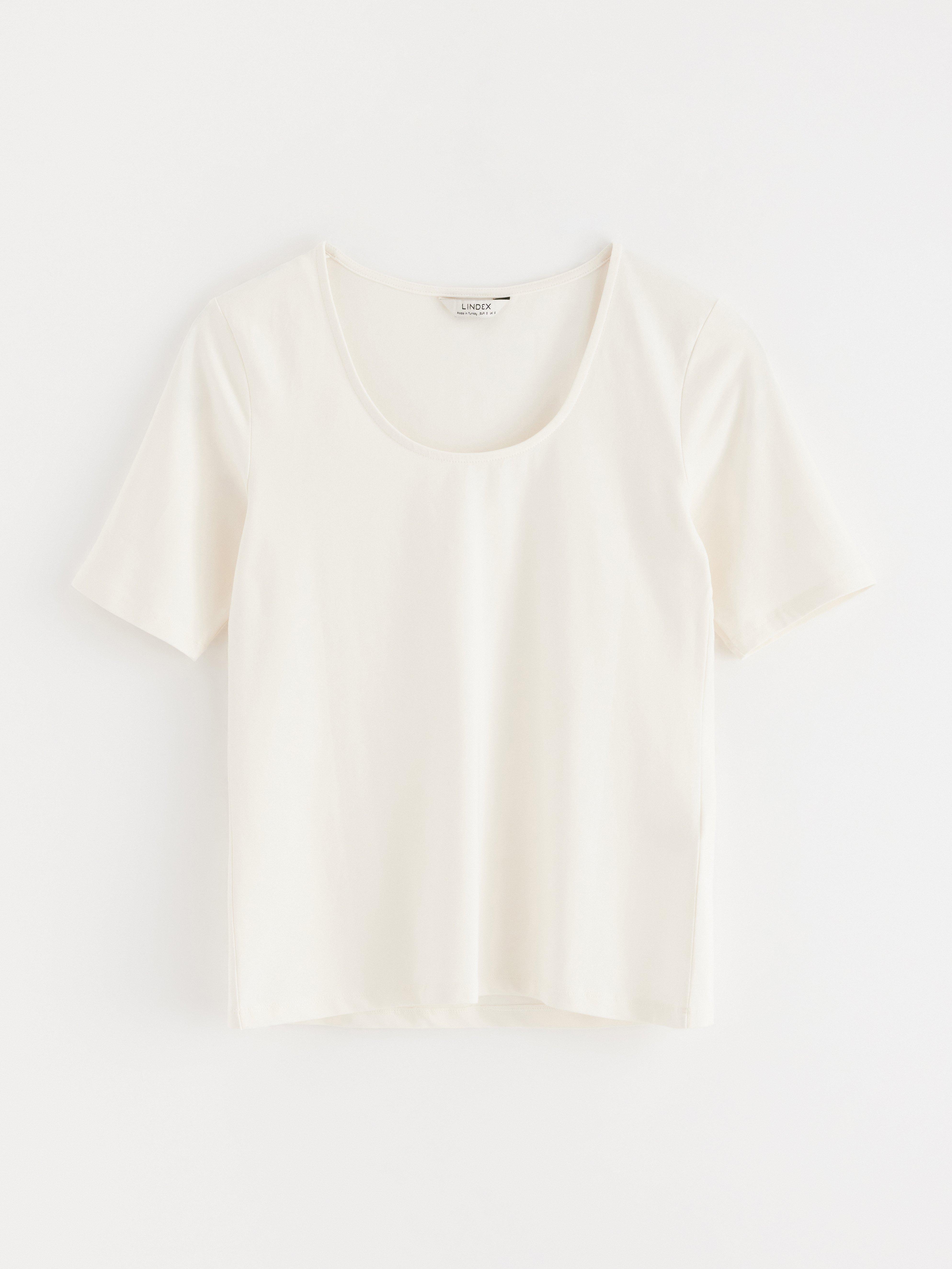 Lyhythihainen paita | Lindex