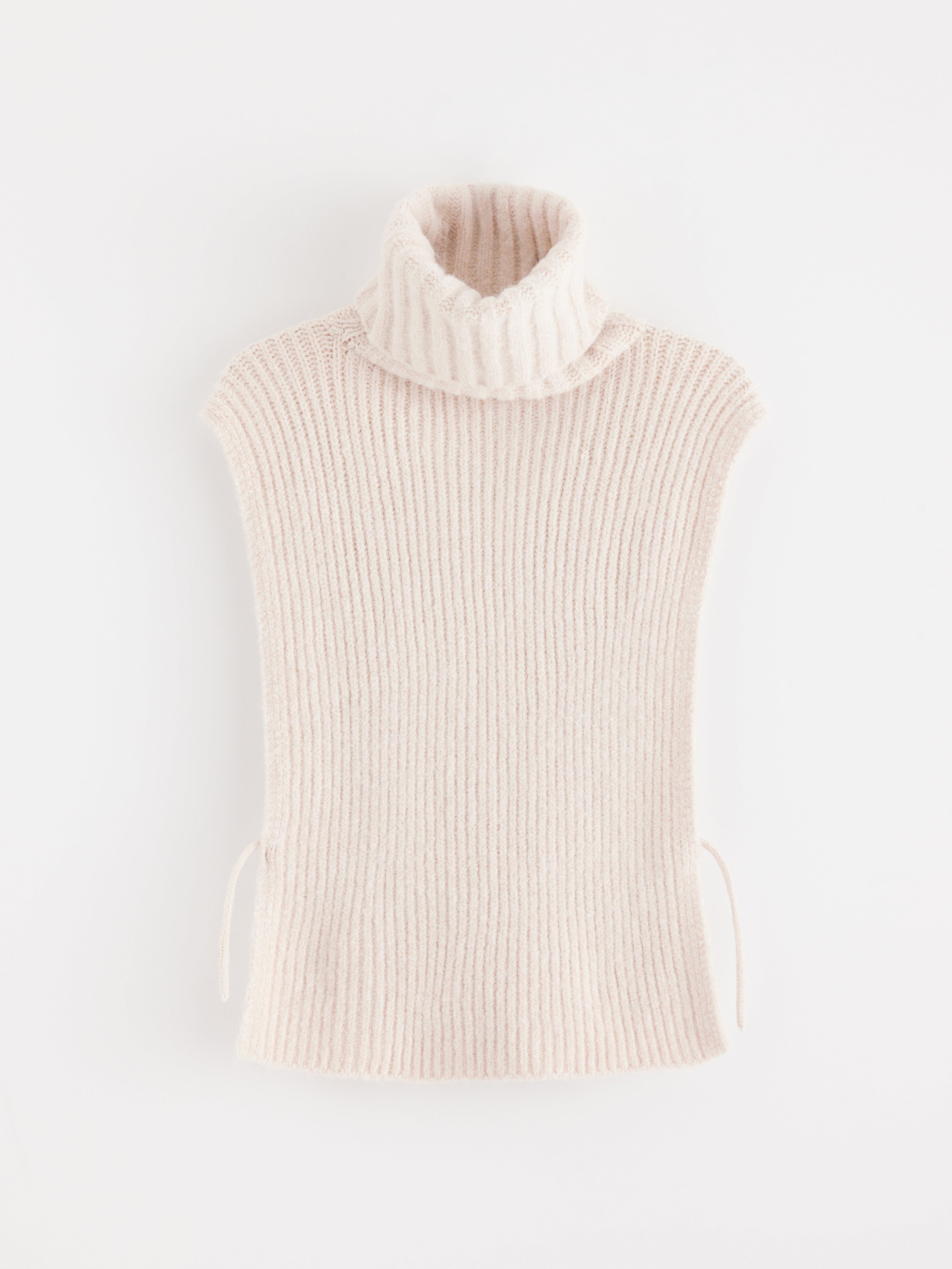 Knitted bib scarf | Lindex